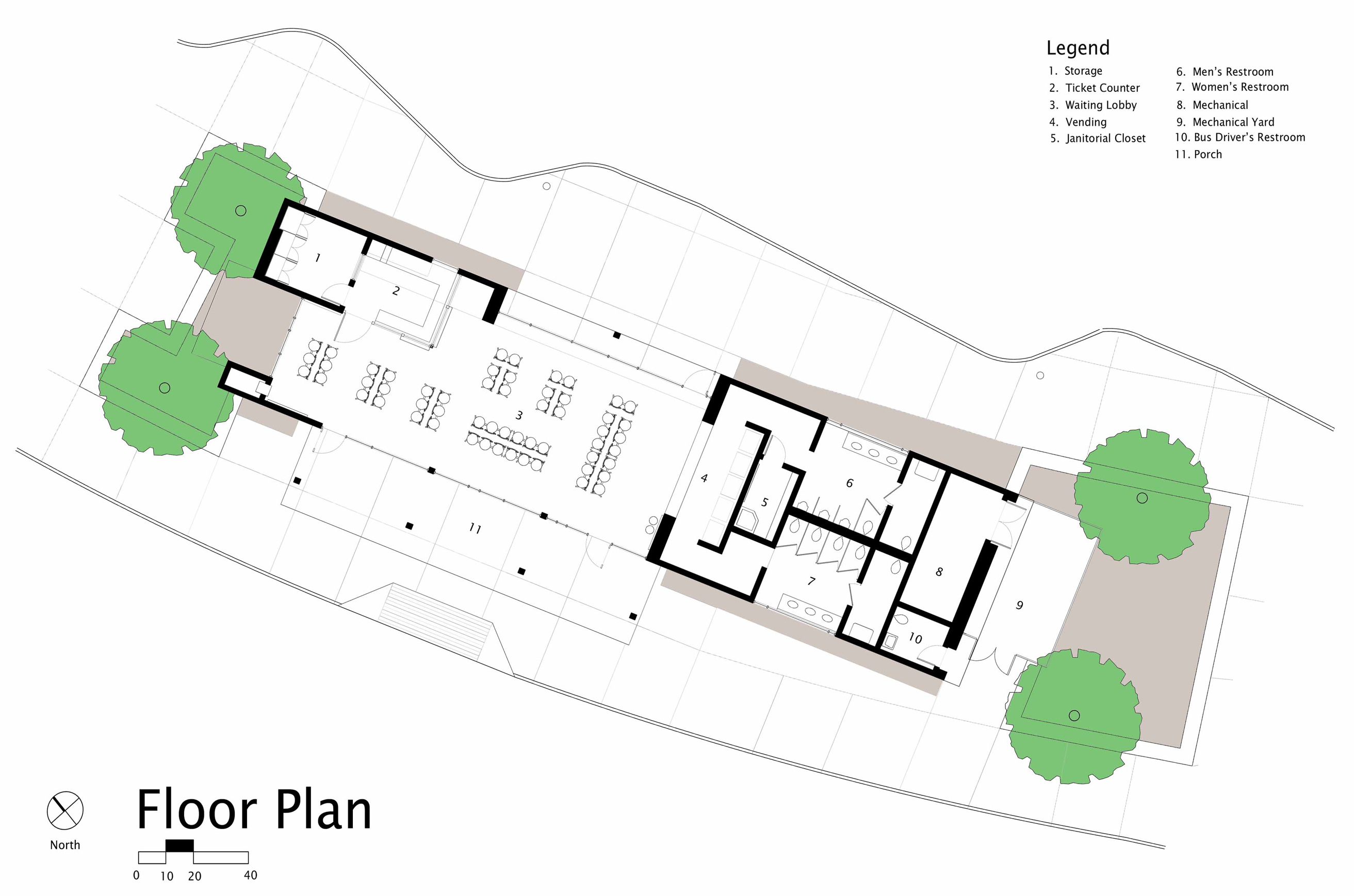 VIA Bus Transfer Facility by Sprinkle & Co. Architects - Architizer