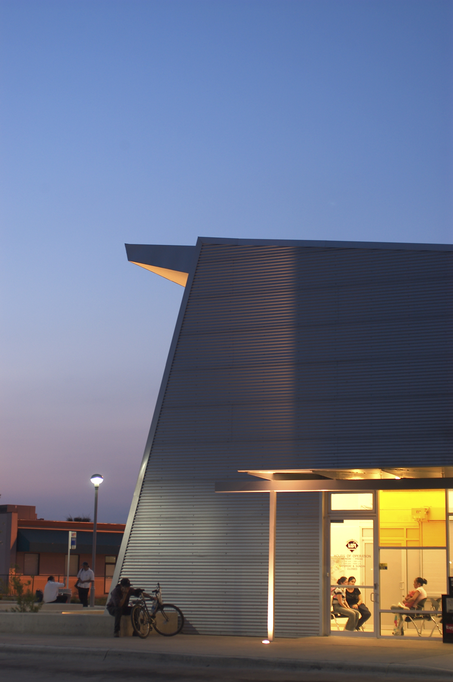 VIA Bus Transfer Facility by Sprinkle & Co. Architects - Architizer