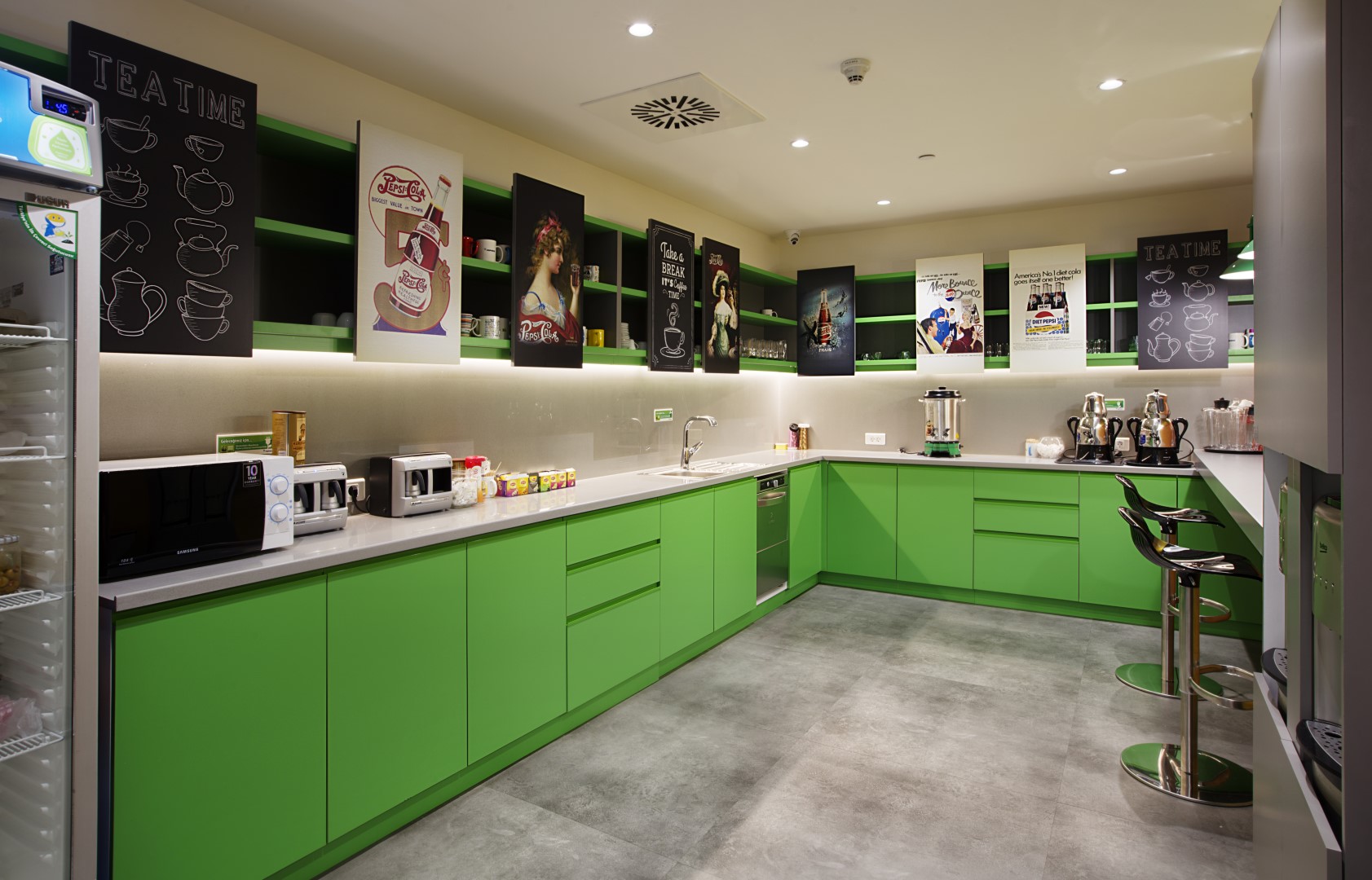 A Flexible and Dynamic Office Design from Boytorun Architects: PepsiCo ...