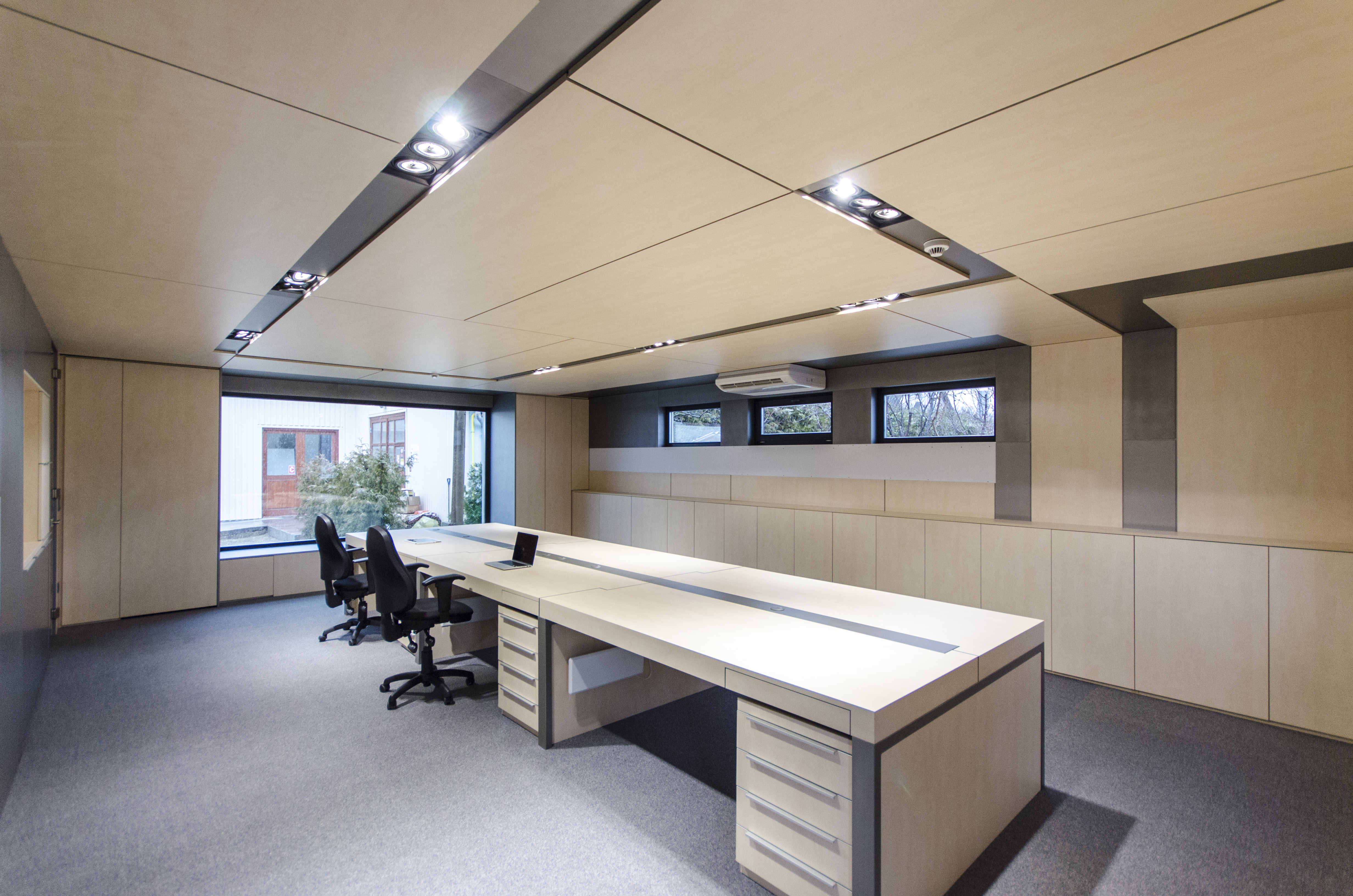 A completely demountable office space by Parasite Studio - Architizer