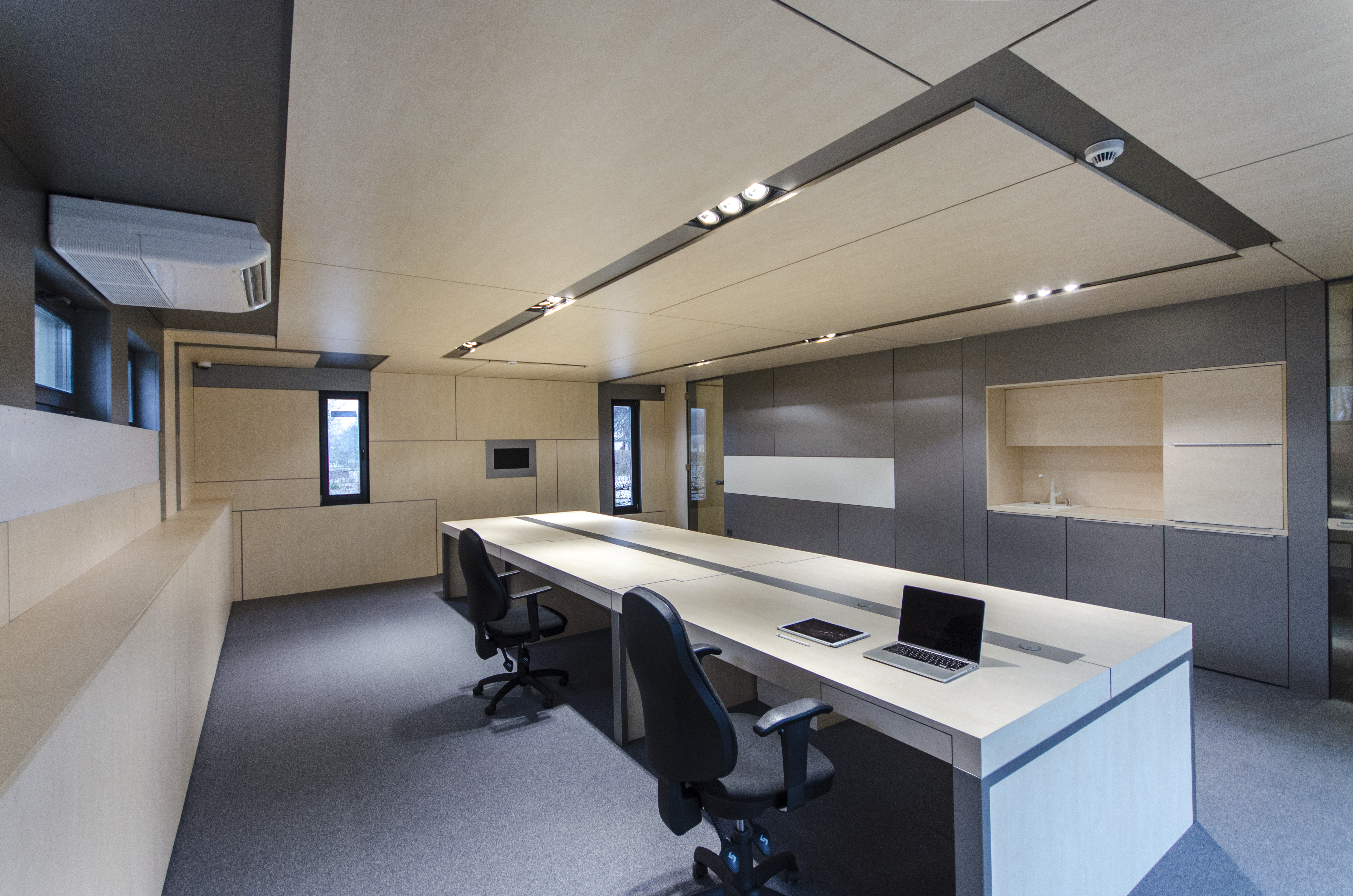 A completely demountable office space by Parasite Studio - Architizer