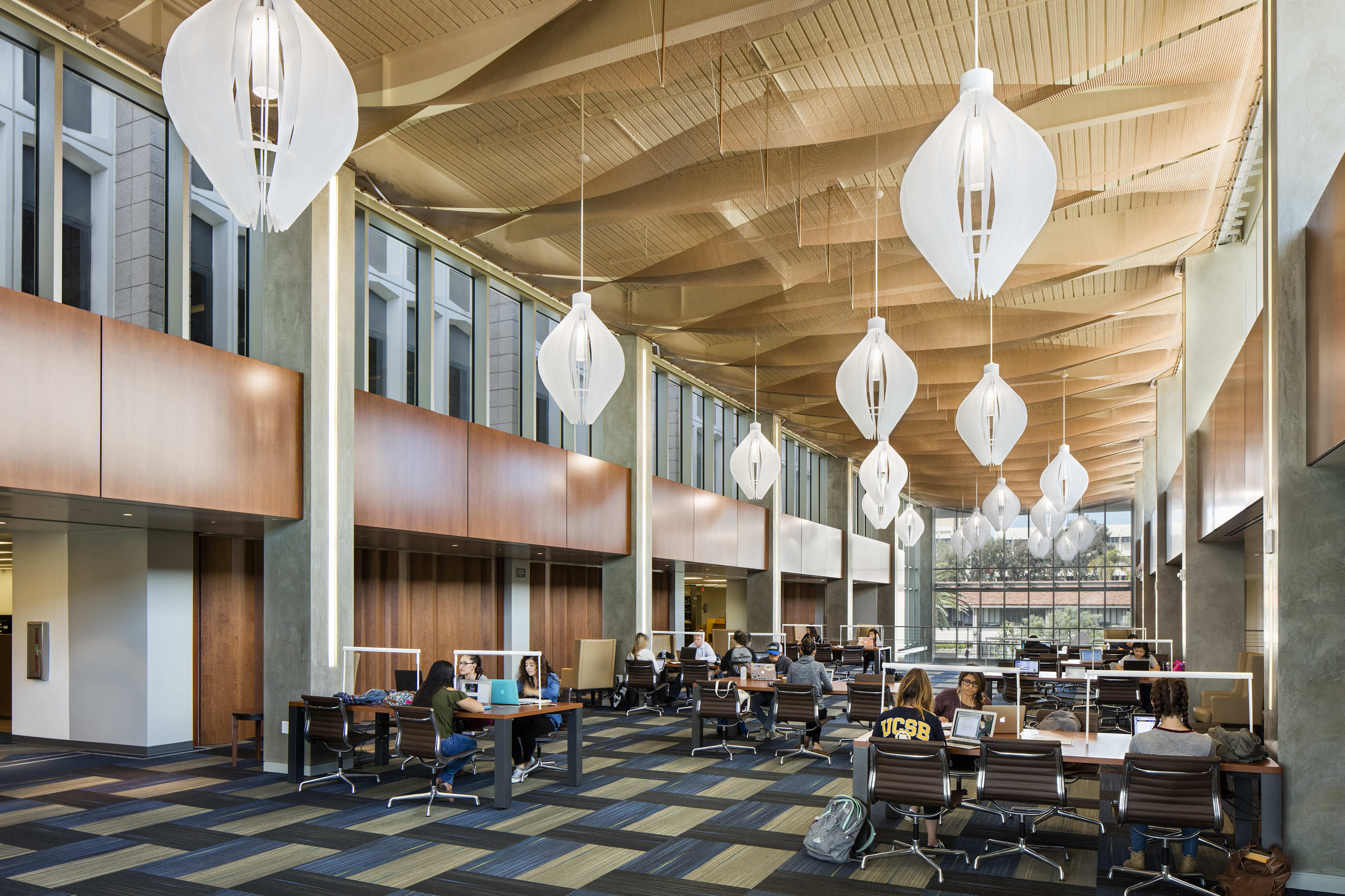 University of California, Santa Barbara Library by Perkins Eastman ...