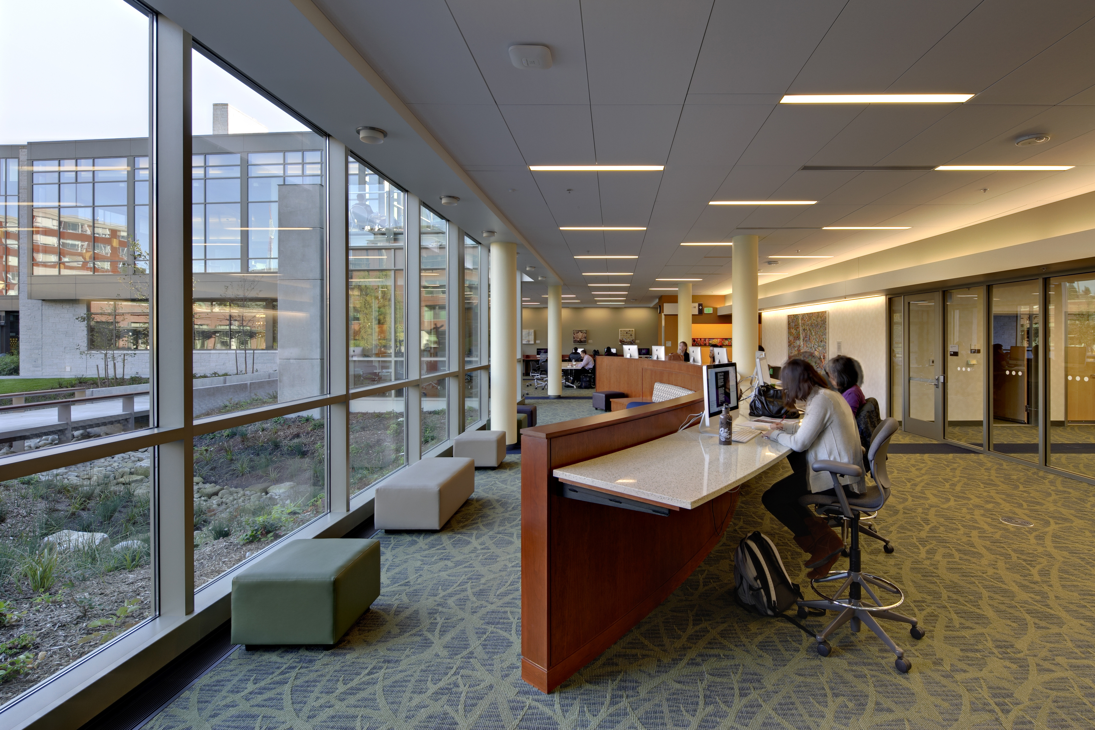 Seattle University Lemieux Library by Pfeiffer, a Perkins Eastman ...
