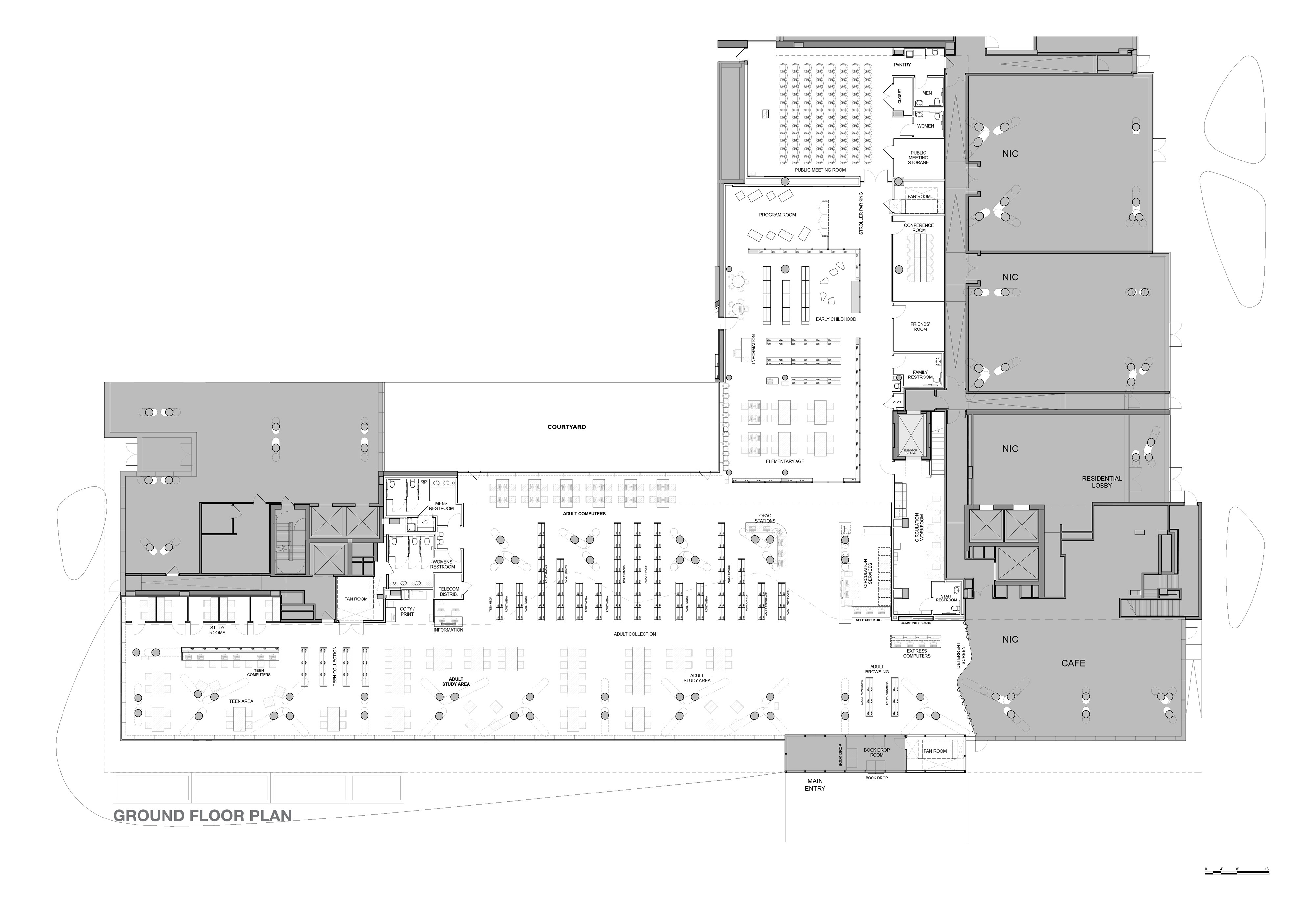 DC Public Library - West End Branch by CORE architecture + design ...