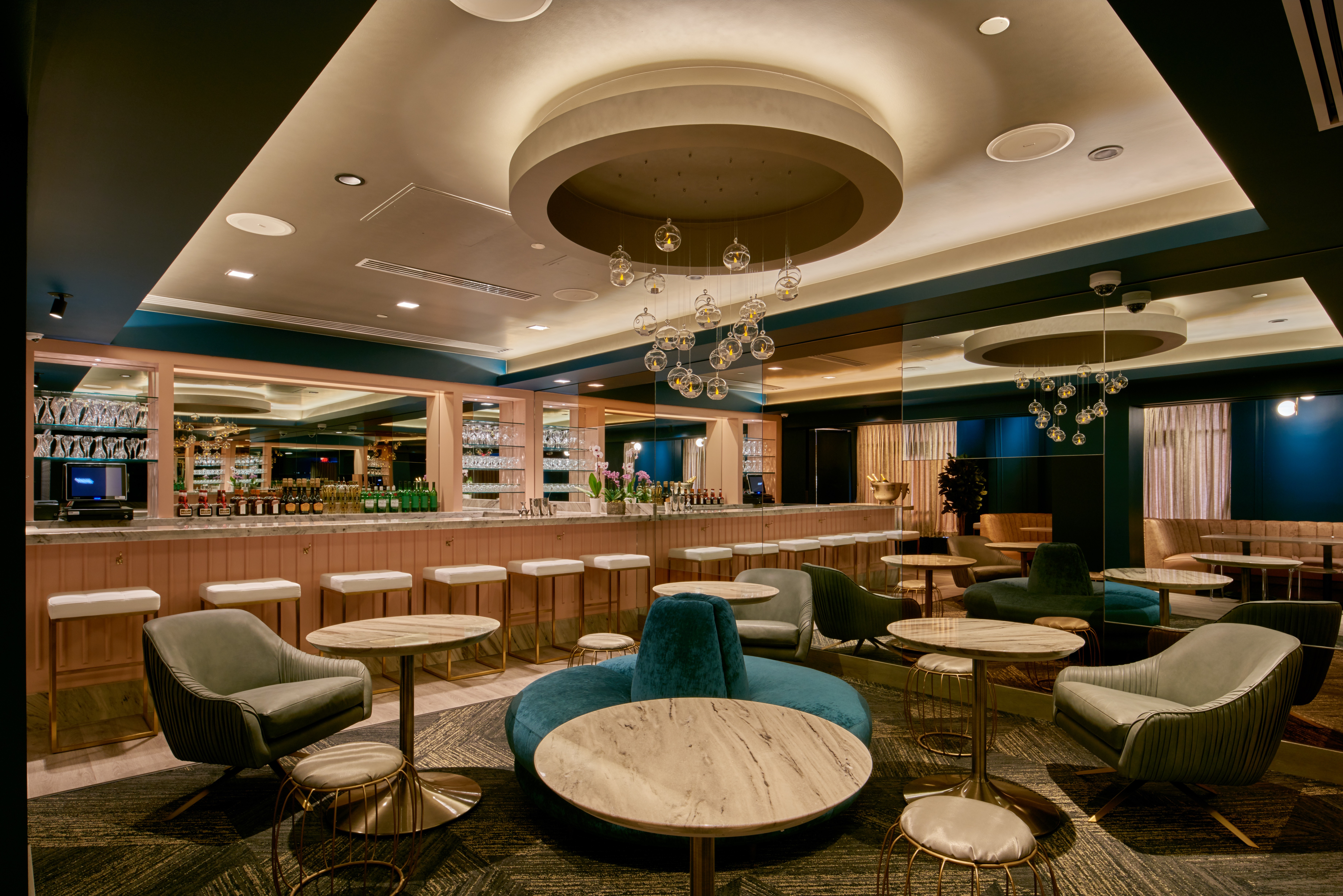 Ms. Peacock's Champagne Lounge by CORE architecture + design - Architizer