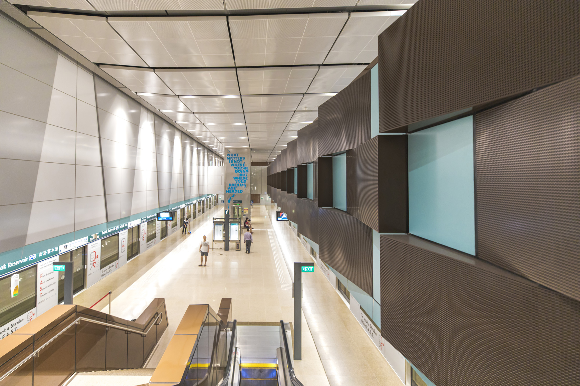 Bedok Reservoir MRT Station by ONG&ONG - Architizer