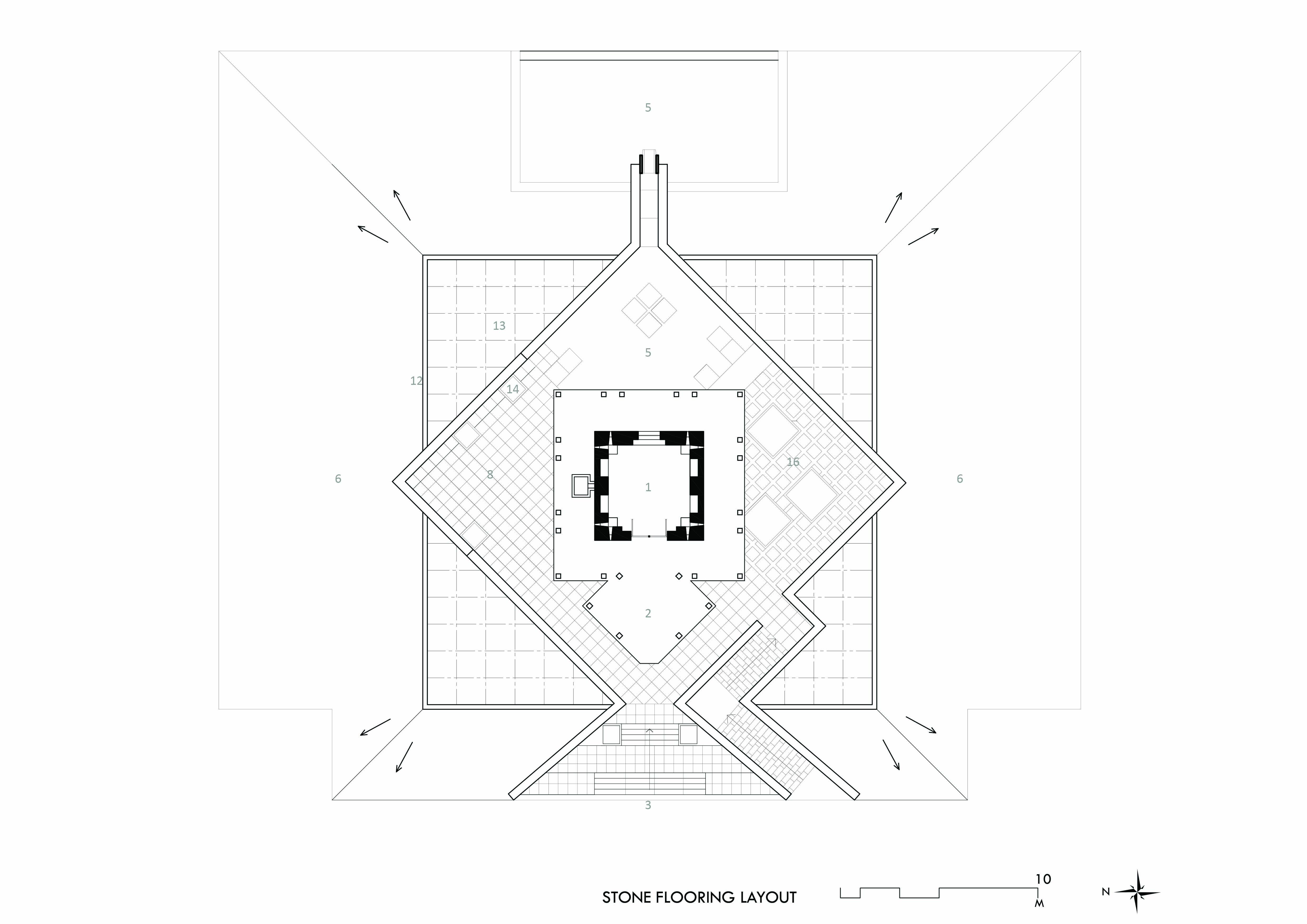 Temple in Stone and Light by SpaceMatters - Architizer