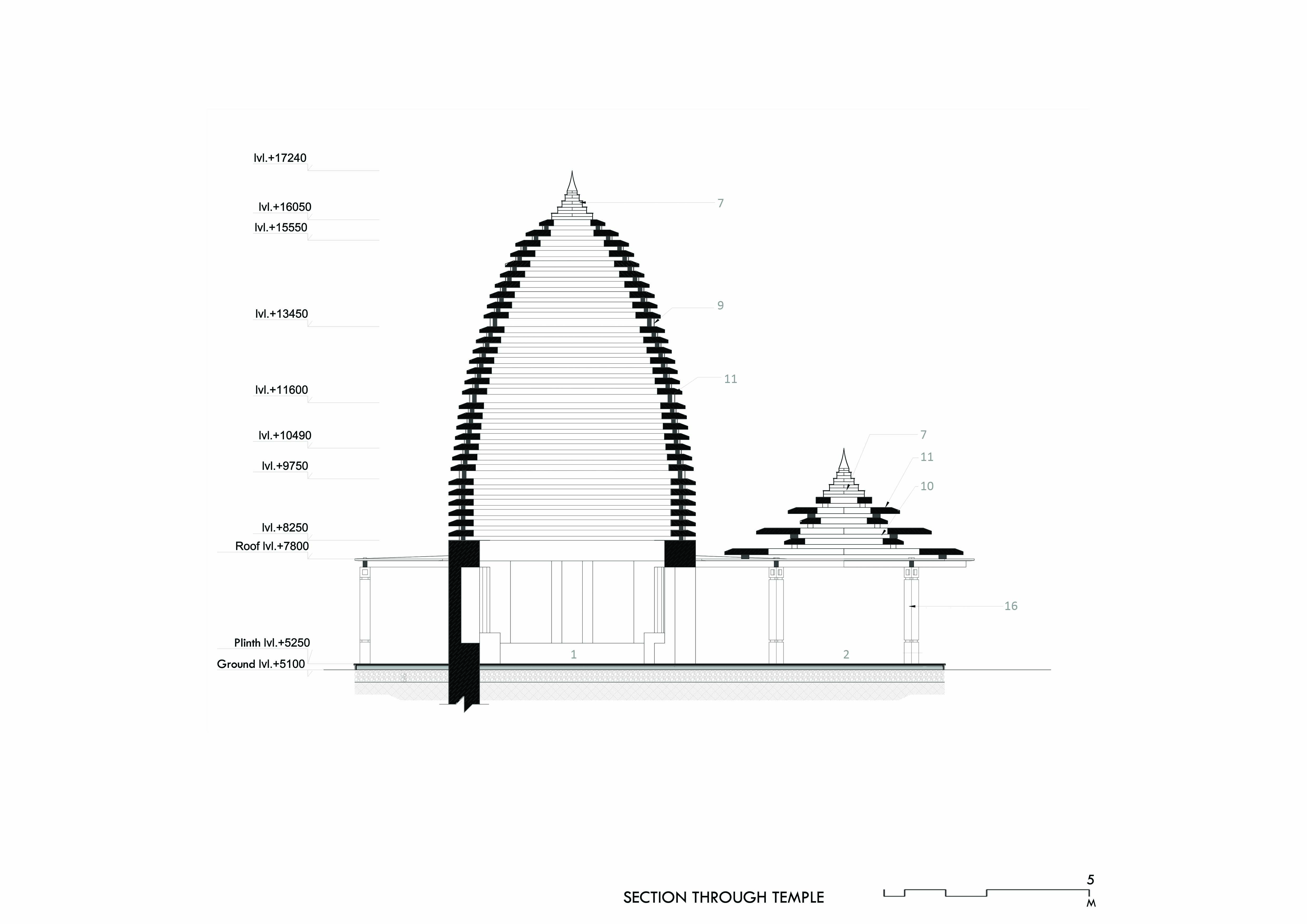 Temple in Stone and Light by SpaceMatters - Architizer