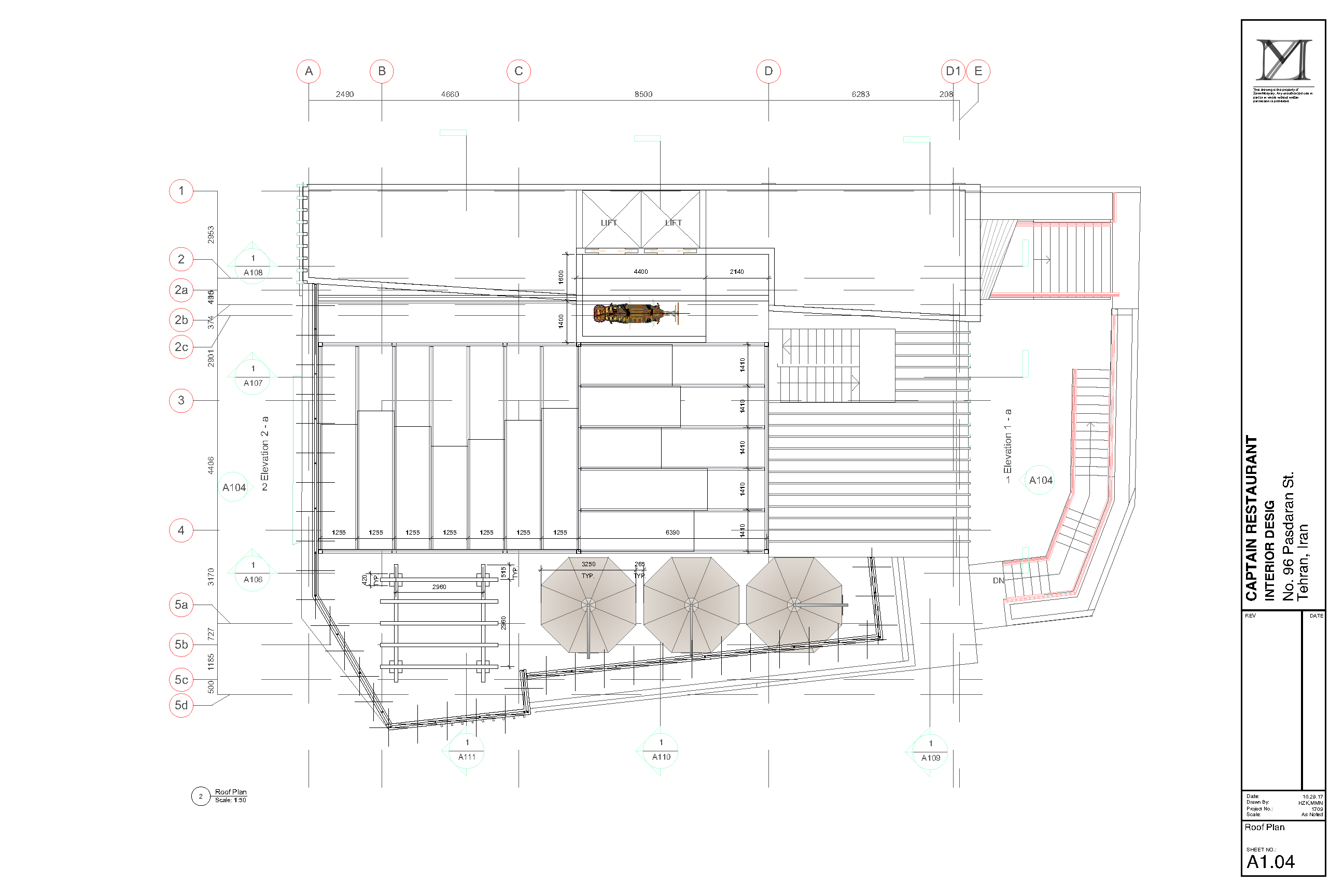 Captain Restaurant by ZarrinMoayery Studio - Architizer