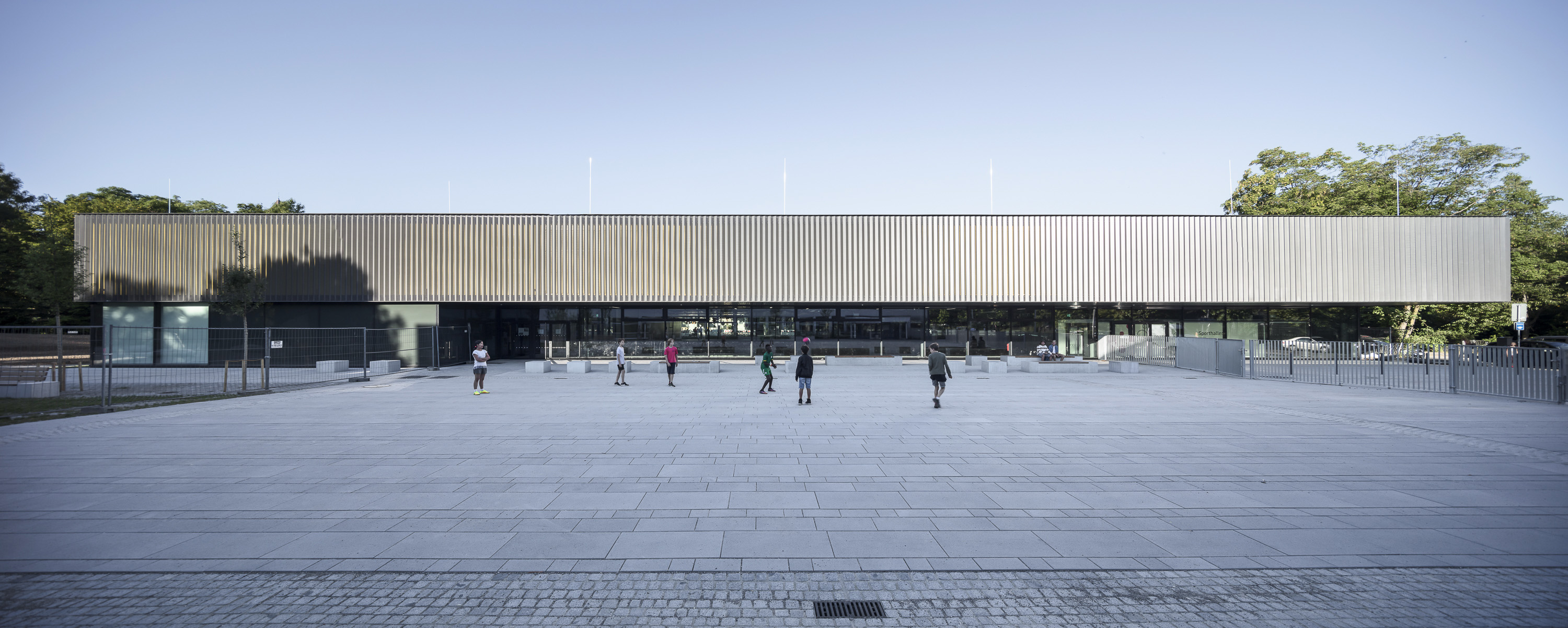Sports Hall of Adolf-Weber High School by Auer Weber - Architizer