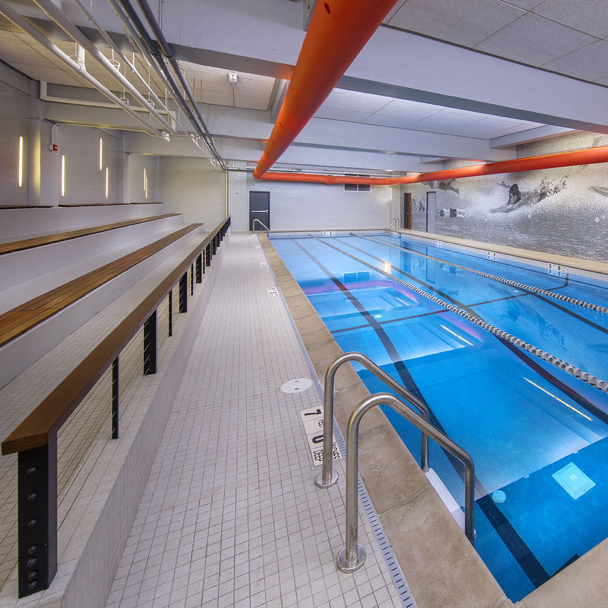 Thomas S. Murphy Clubhouse Pool by Edelman Sultan Knox Wood ...