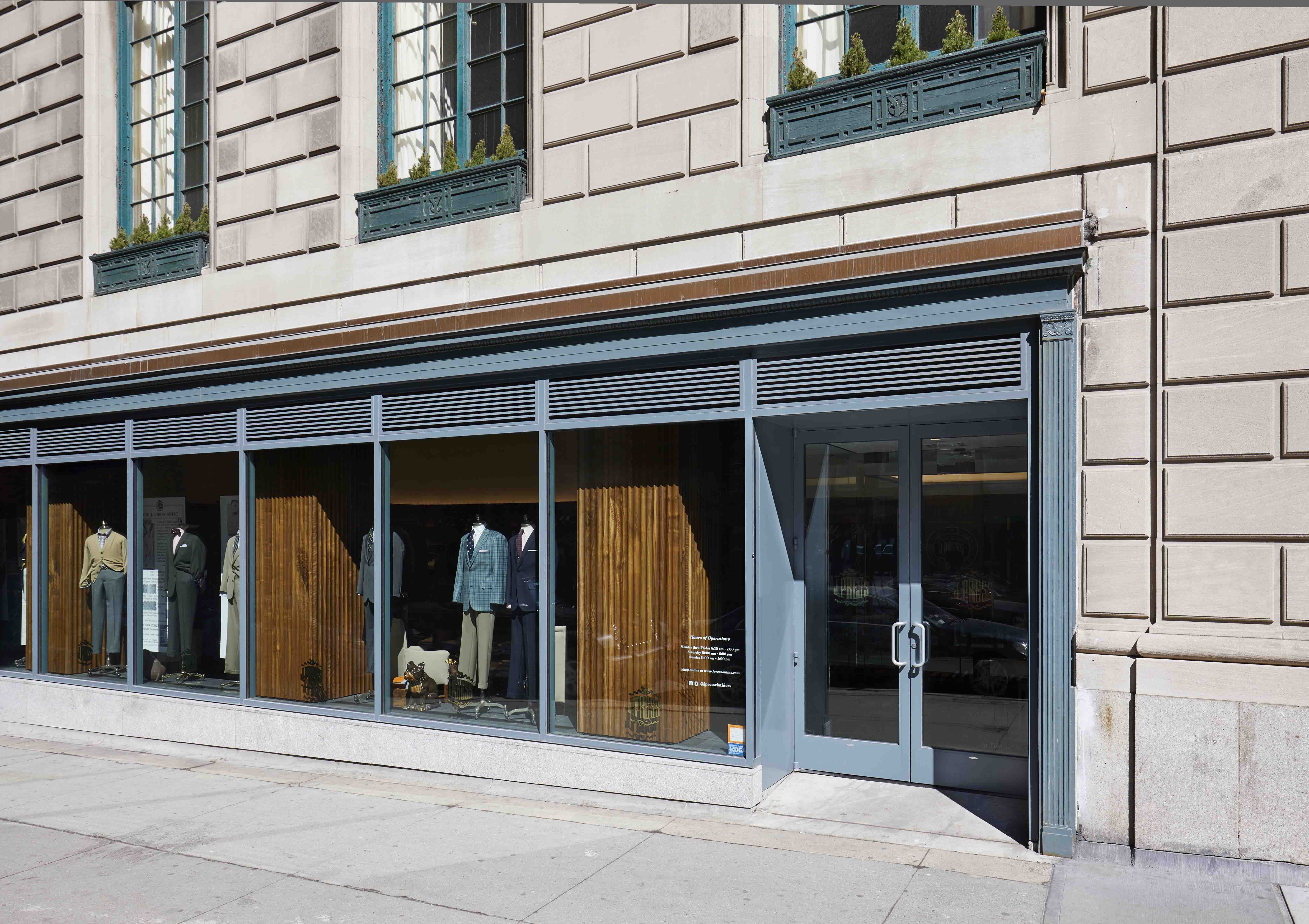Yale Club Retail by Belmont Freeman Architects - Architizer