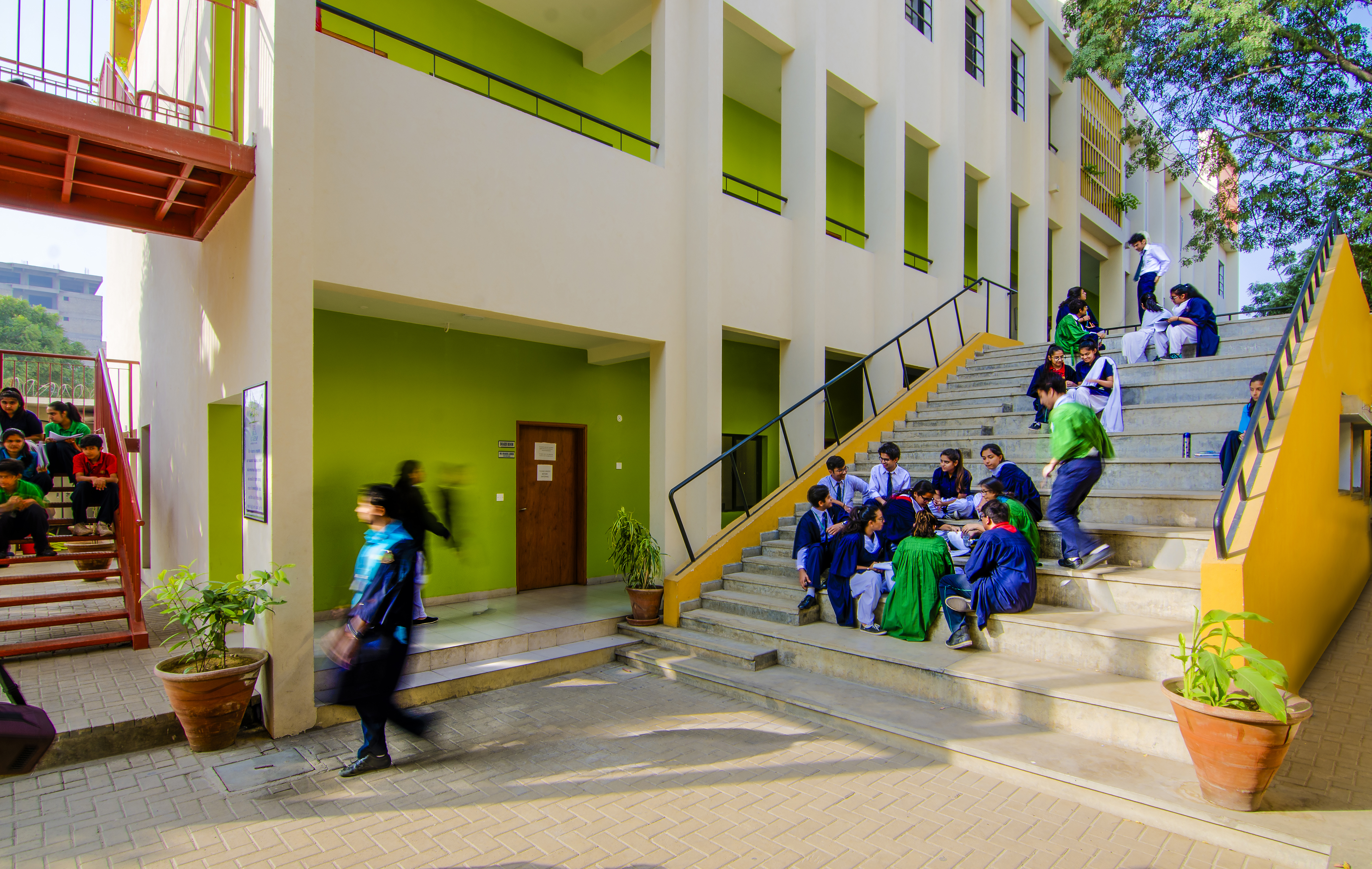 The Indus Academy, Senior Campus by Open Door Design Studio - Architizer