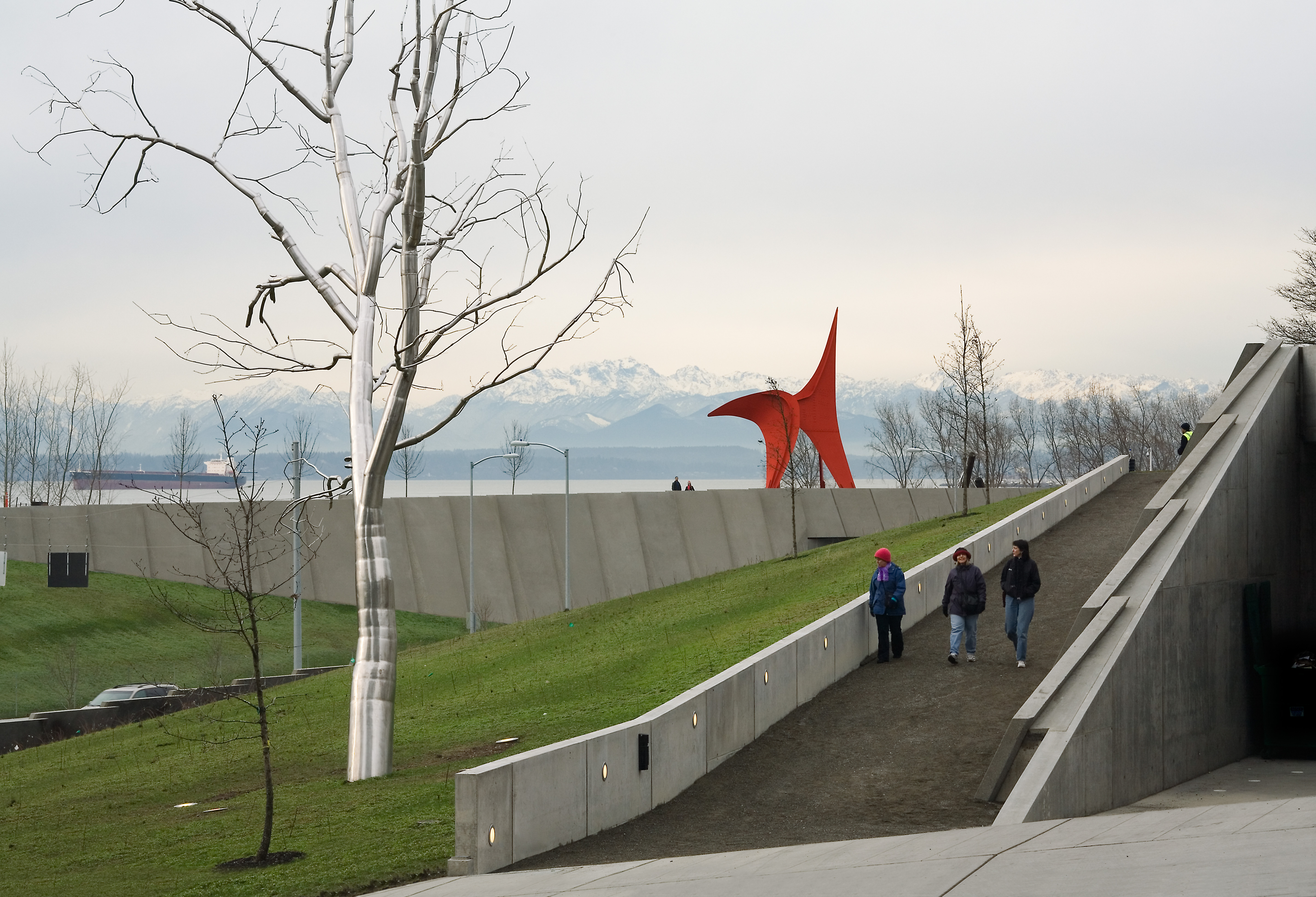 Seattle Art Museum: Olympic Sculpture park by WEISS/MANFREDI ...