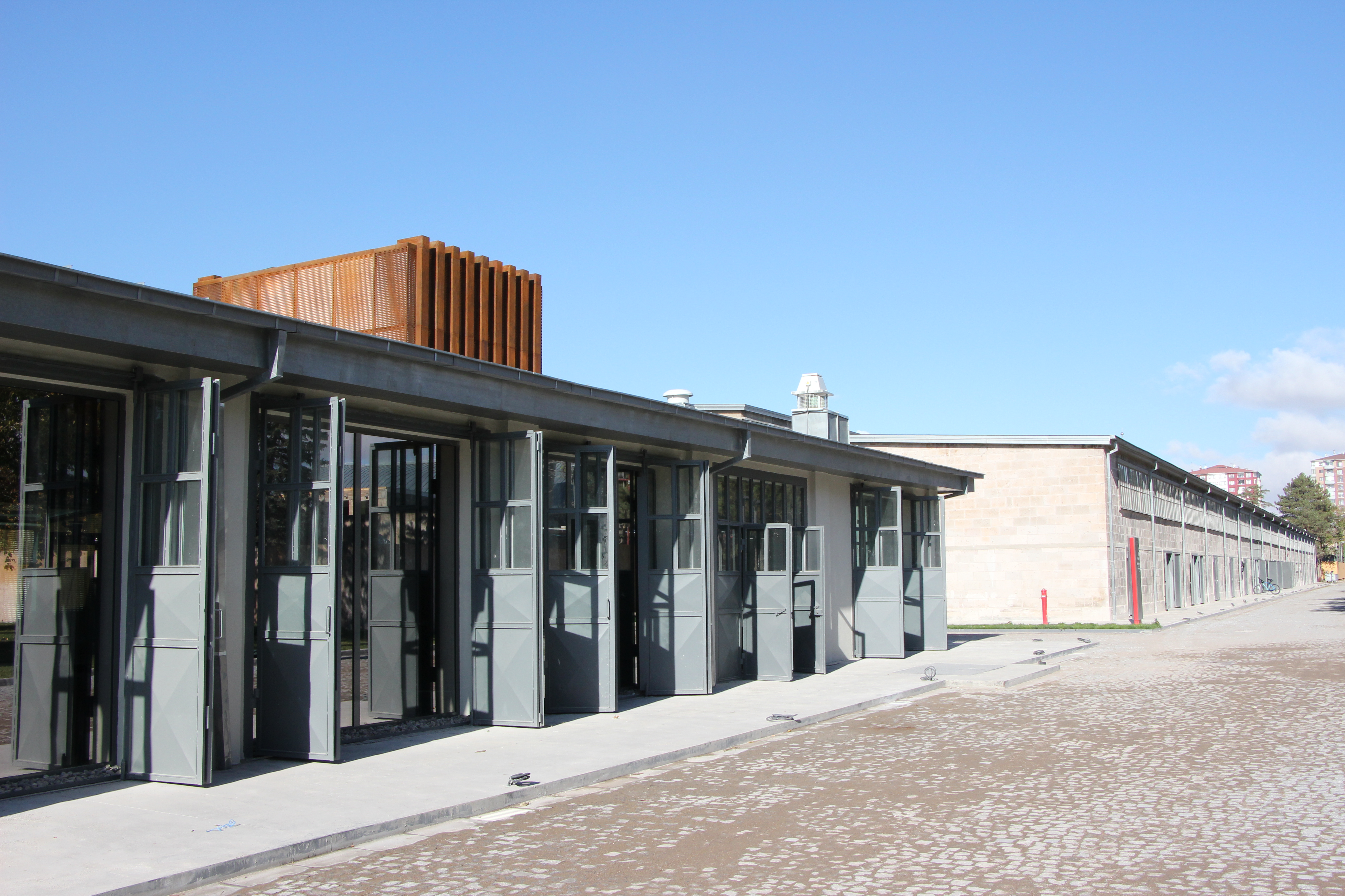 Abdullah Gul University Sumer Campus Fire Station Building (Adaptive ...