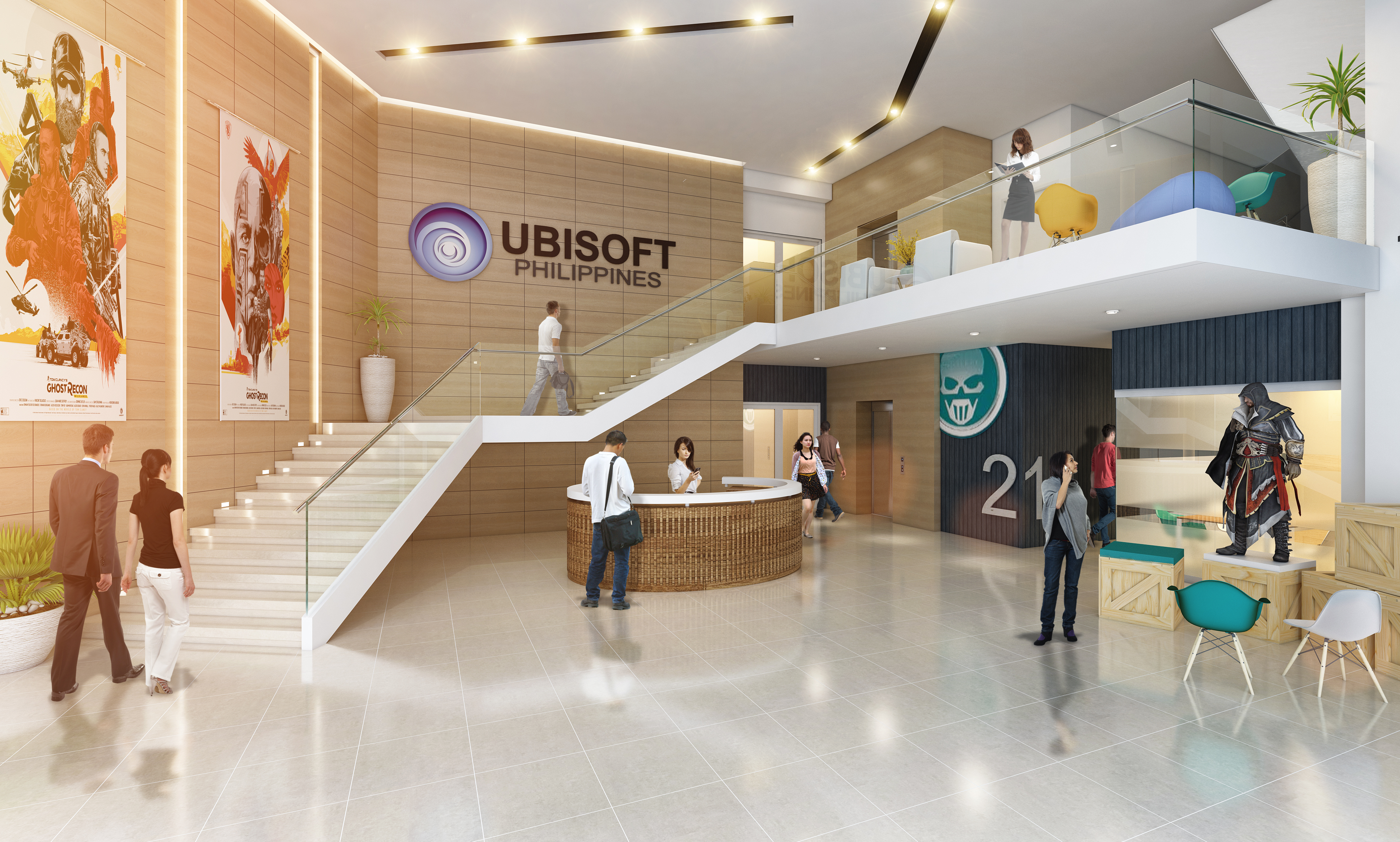 UBISOFT HQ Philippines by THE SAGE GROUP ASIA - Architizer