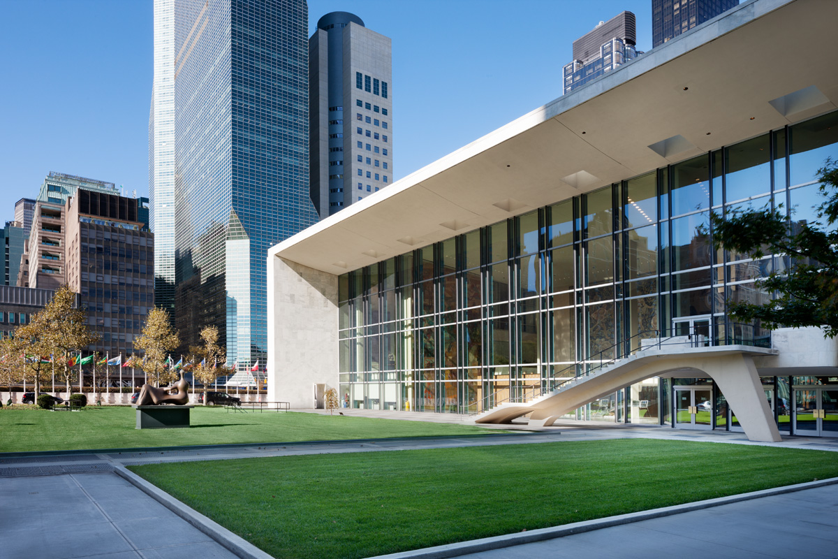 United Nations HQ Capital Master Plan Landscape Design by di Domenico ...