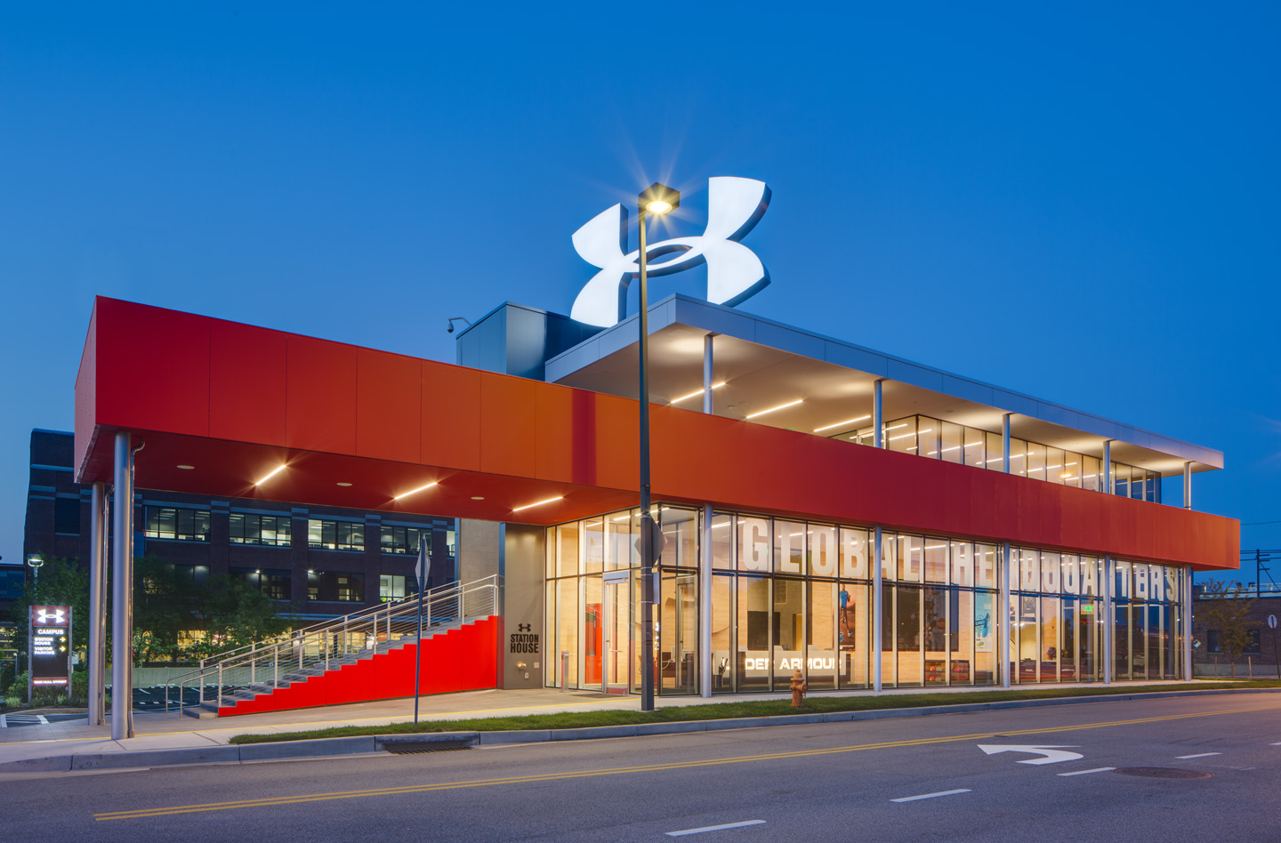 Under Armour Visitor Center by Ziger|Snead Architects - Architizer