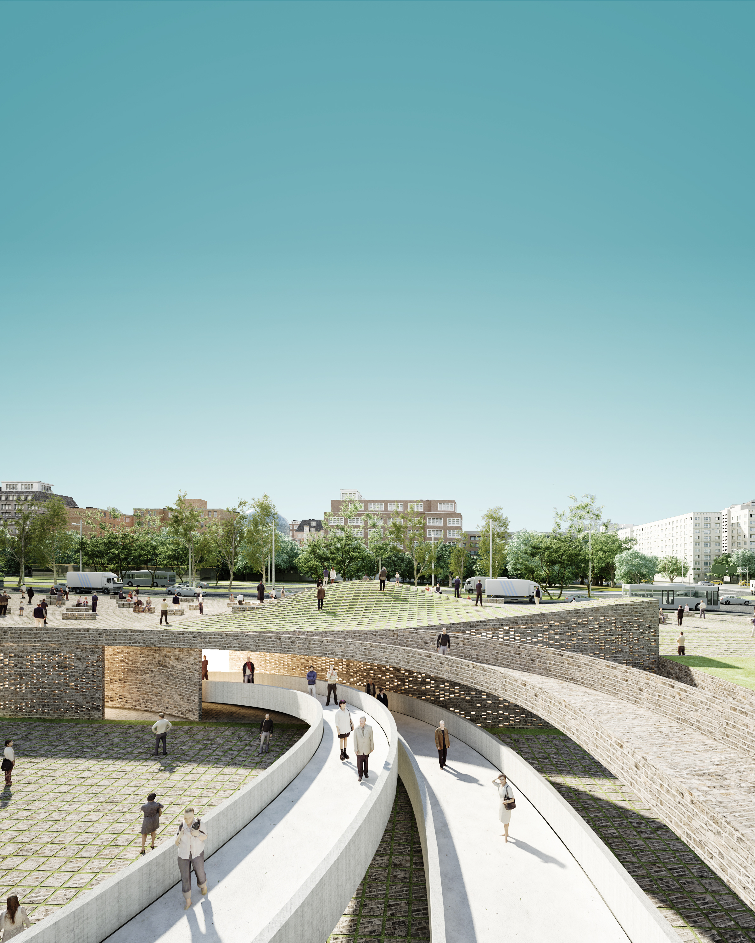 Tabriz university metro station by KA architecture studio (Mohammad ...