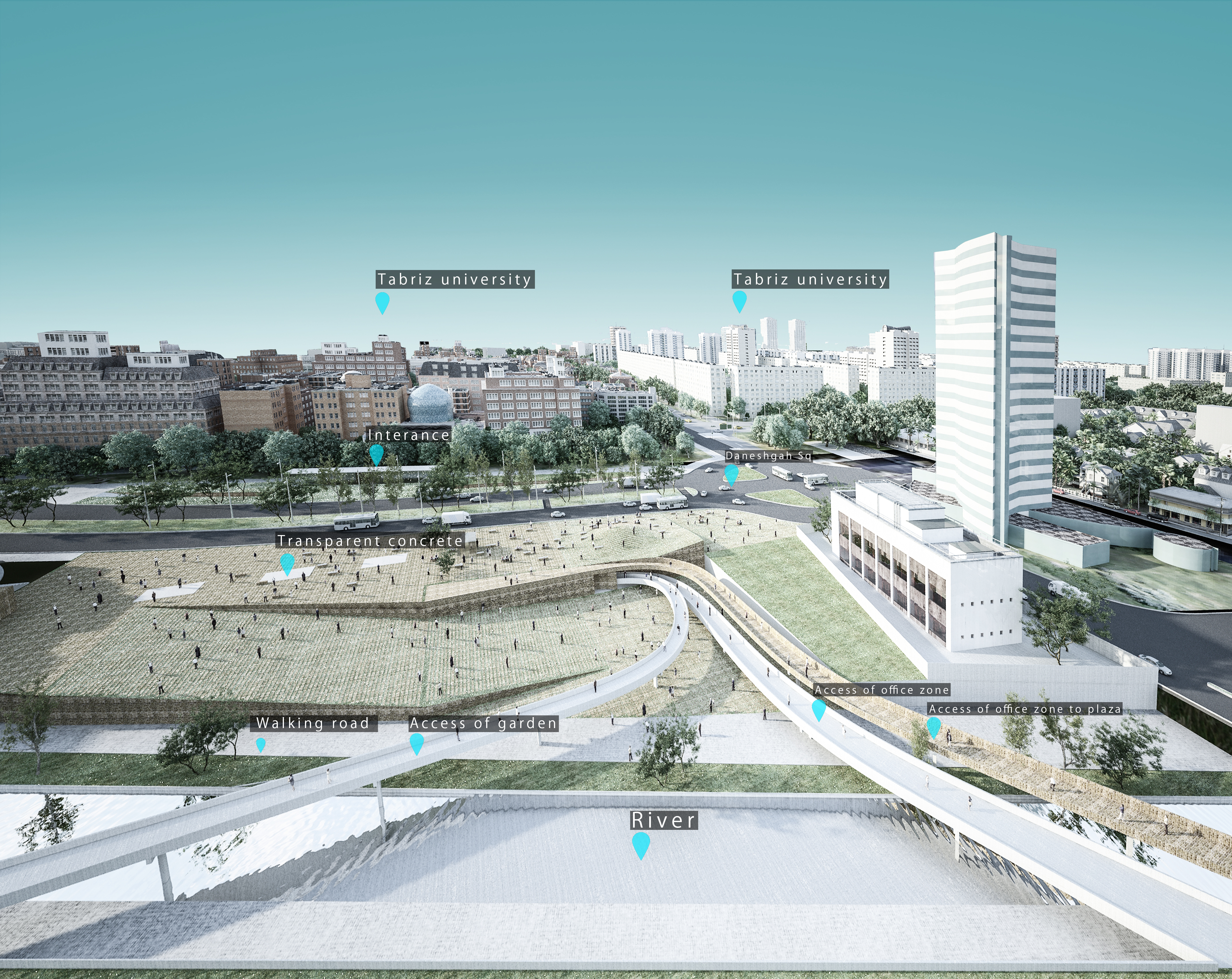 Tabriz university metro station by KA architecture studio (Mohammad ...