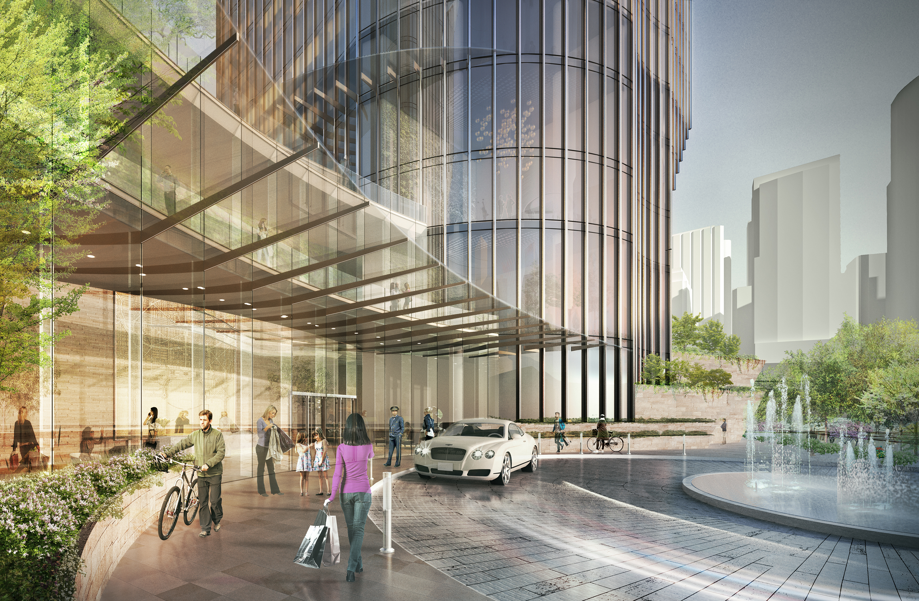 Lakeside Residential Towers by Adrian Smith + Gordon Gill Architecture ...