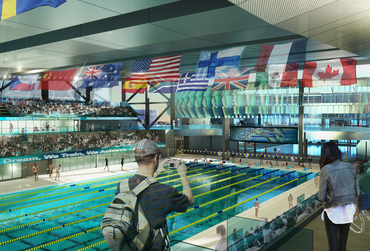 International Swim Center, Community Recreation Center, and ...