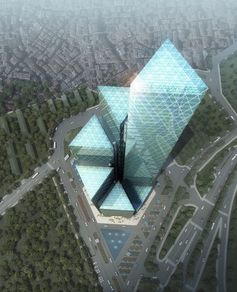 Hexagon Tower - Architizer