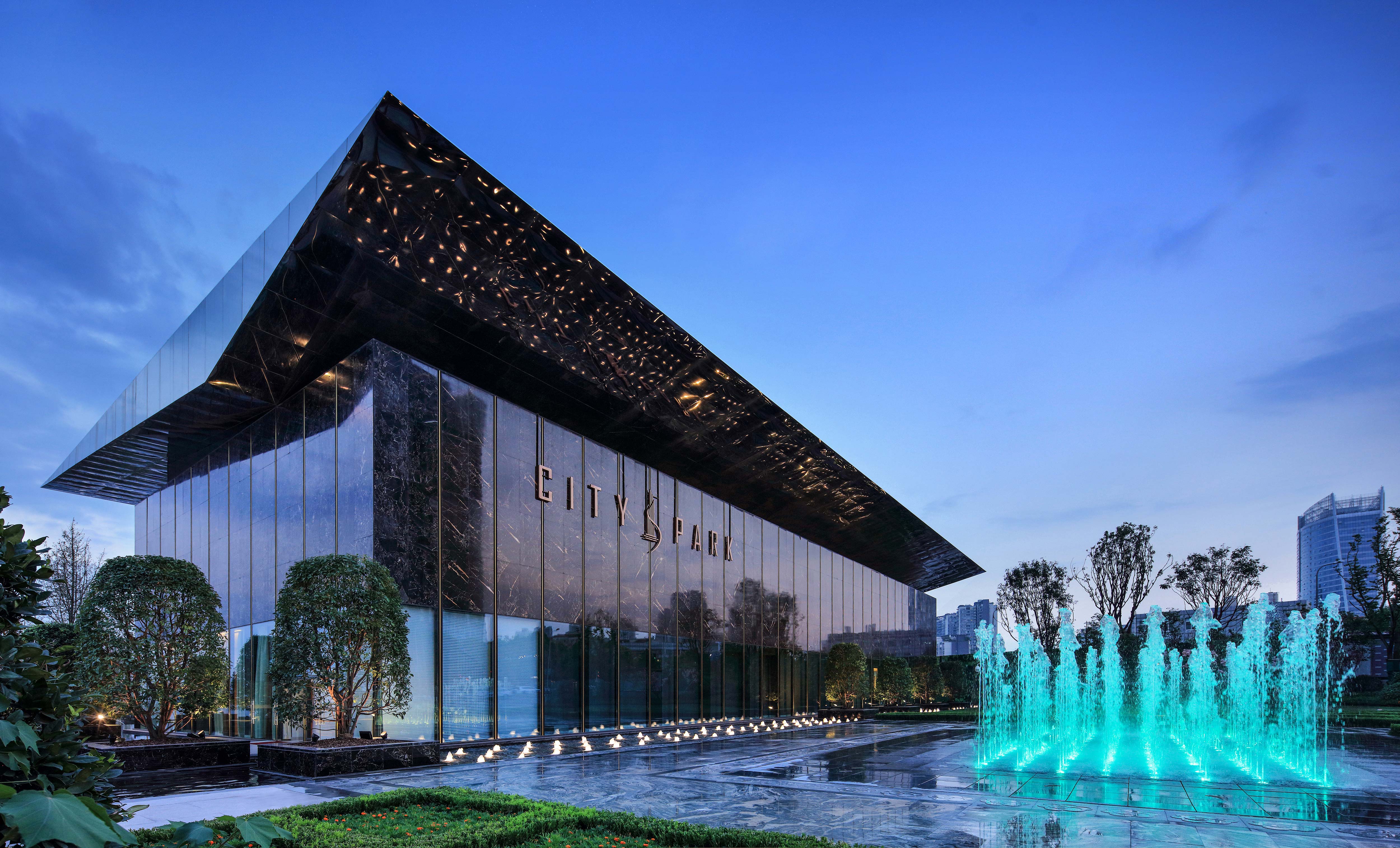 CRCC Chongqing City Park Sales Office by aoe - Architizer