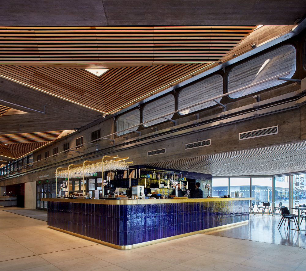 Queen Elizabeth Hall Cafe and Interval Bar by Archer Humphryes ...
