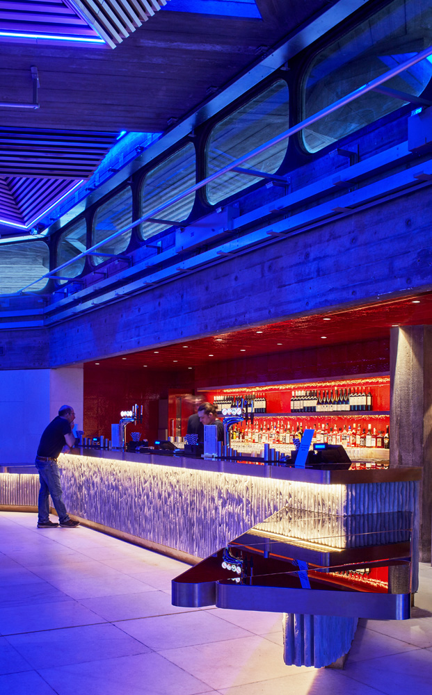 Queen Elizabeth Hall Cafe and Interval Bar by Archer Humphryes ...