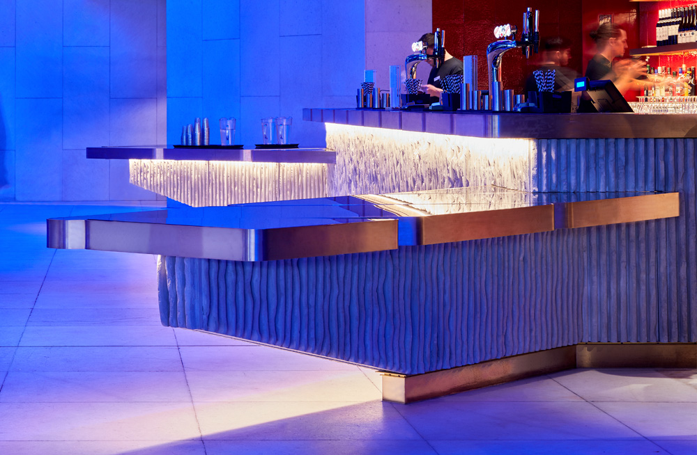 Queen Elizabeth Hall Cafe and Interval Bar by Archer Humphryes ...