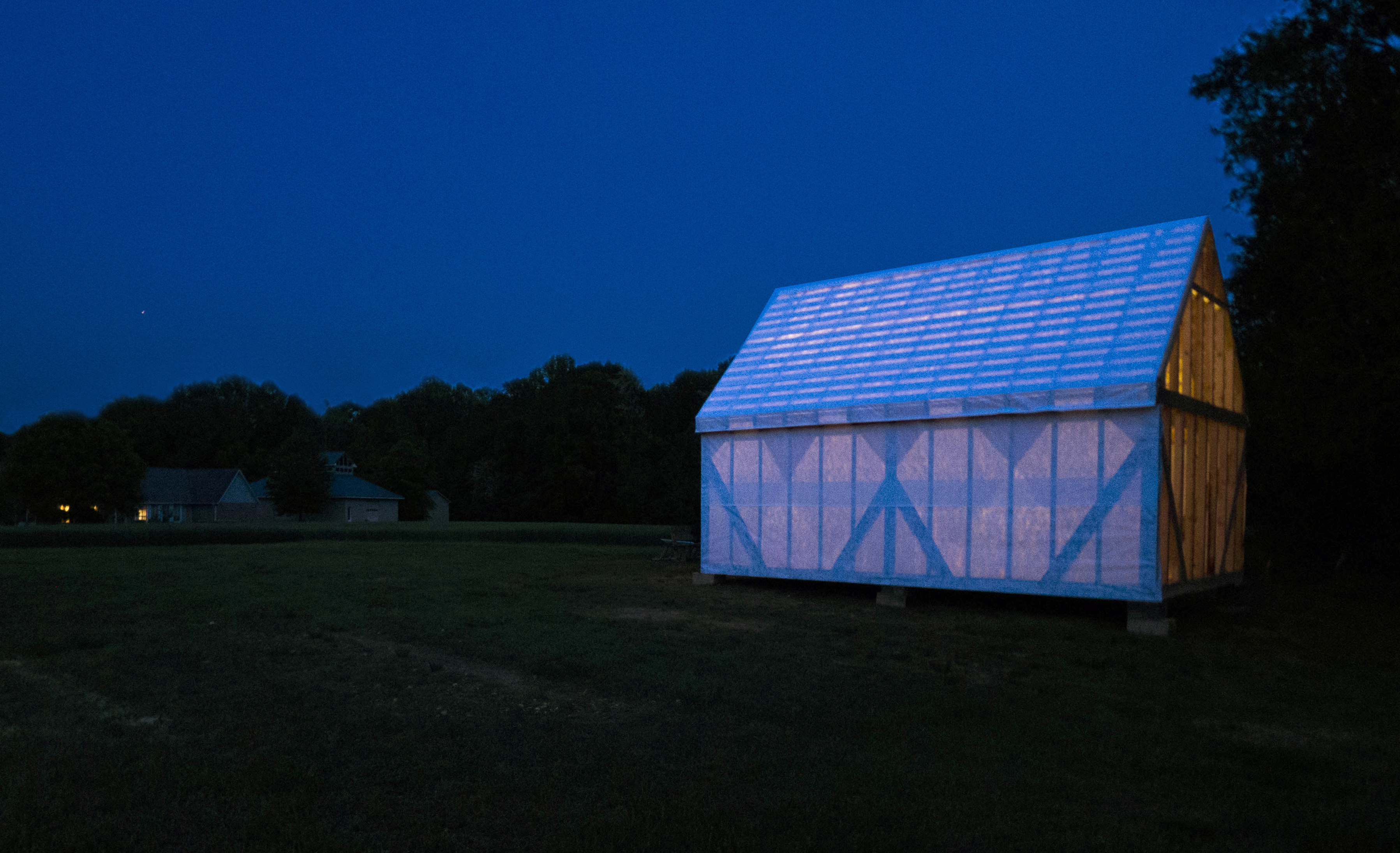 Menokin Ghost Structure by Reid Freeman Architect - Architizer