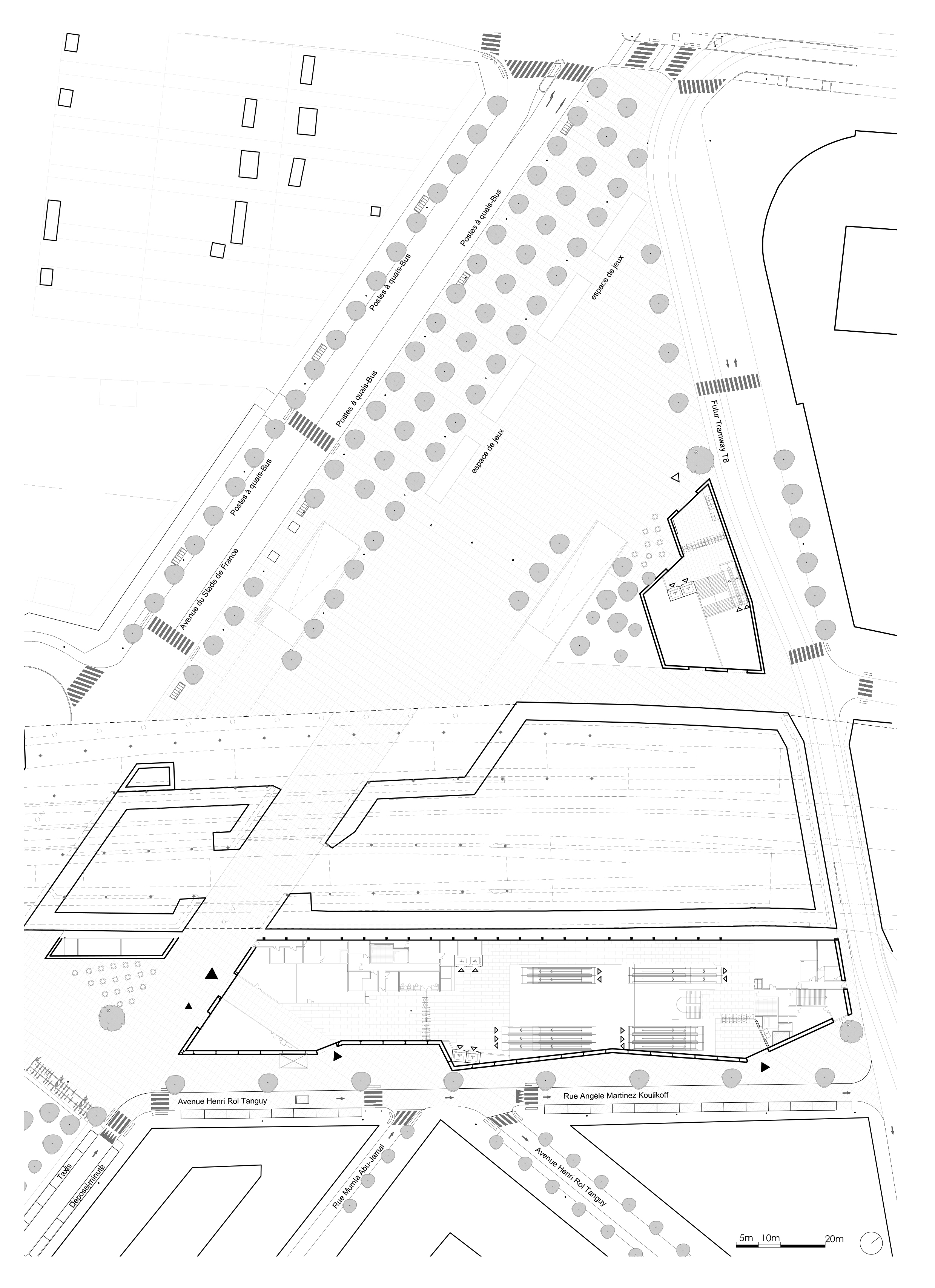 Metro Station Stade de France by Bordas+Peiro Architecte - Architizer