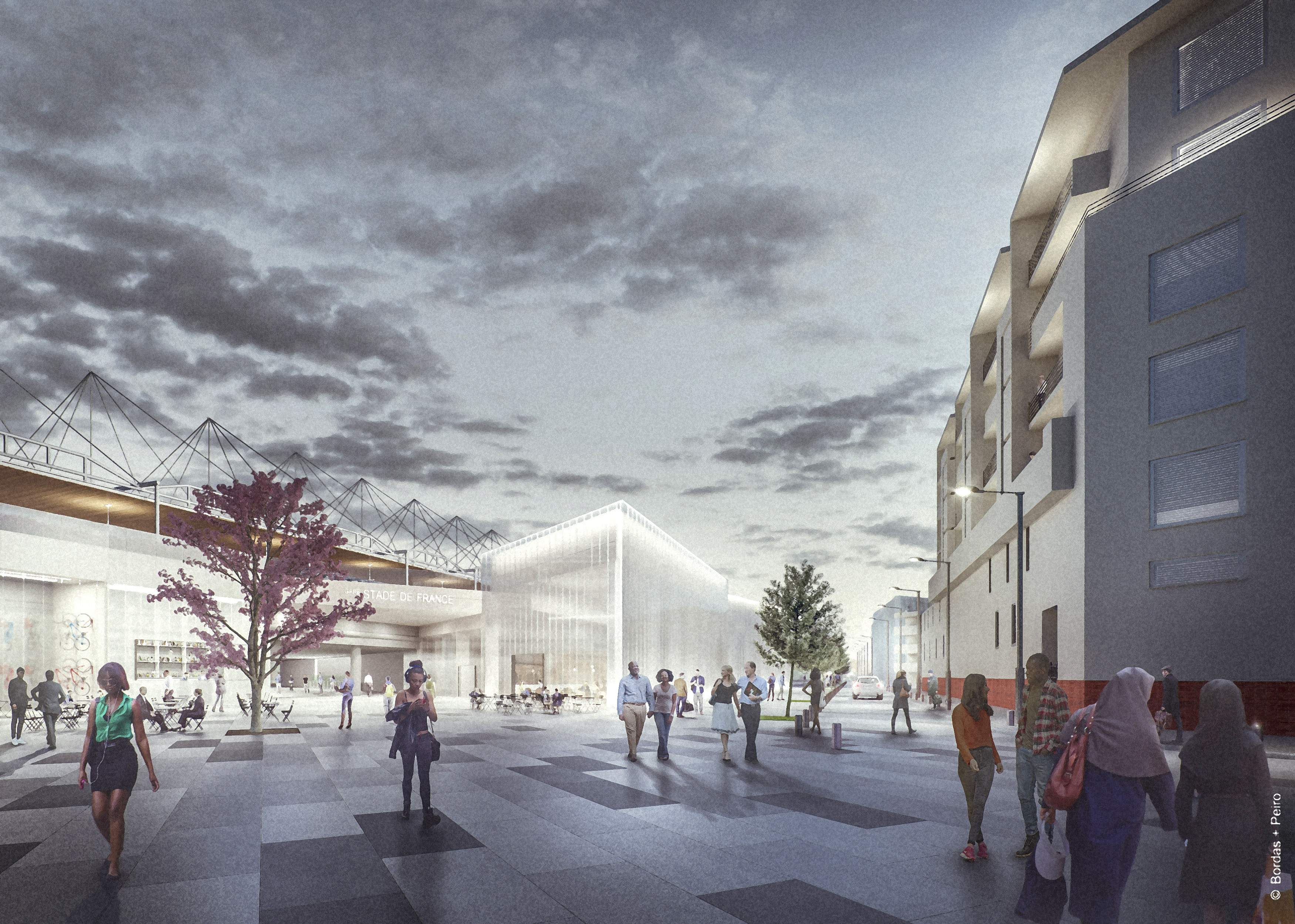 Metro Station Stade de France by Bordas+Peiro Architecte - Architizer