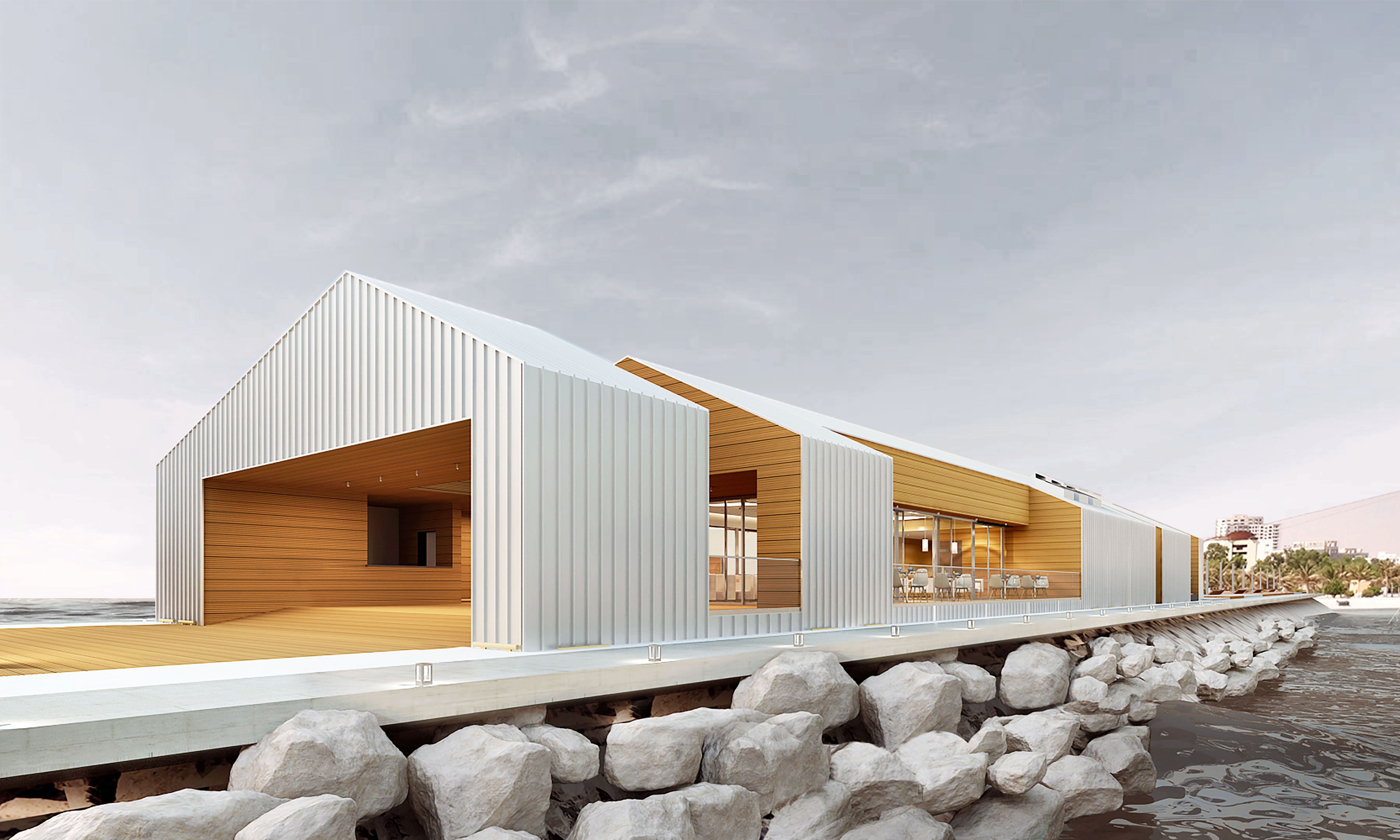Coral Seafood Restaurant by BNS Studio - Architizer