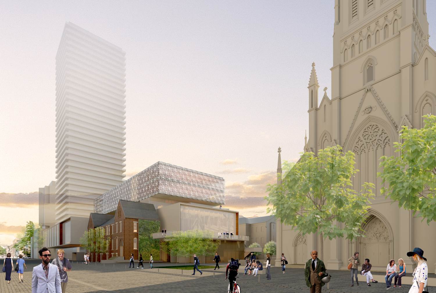 St. Michael's Cathedral Block Master Plan by KPMB Architects - Architizer