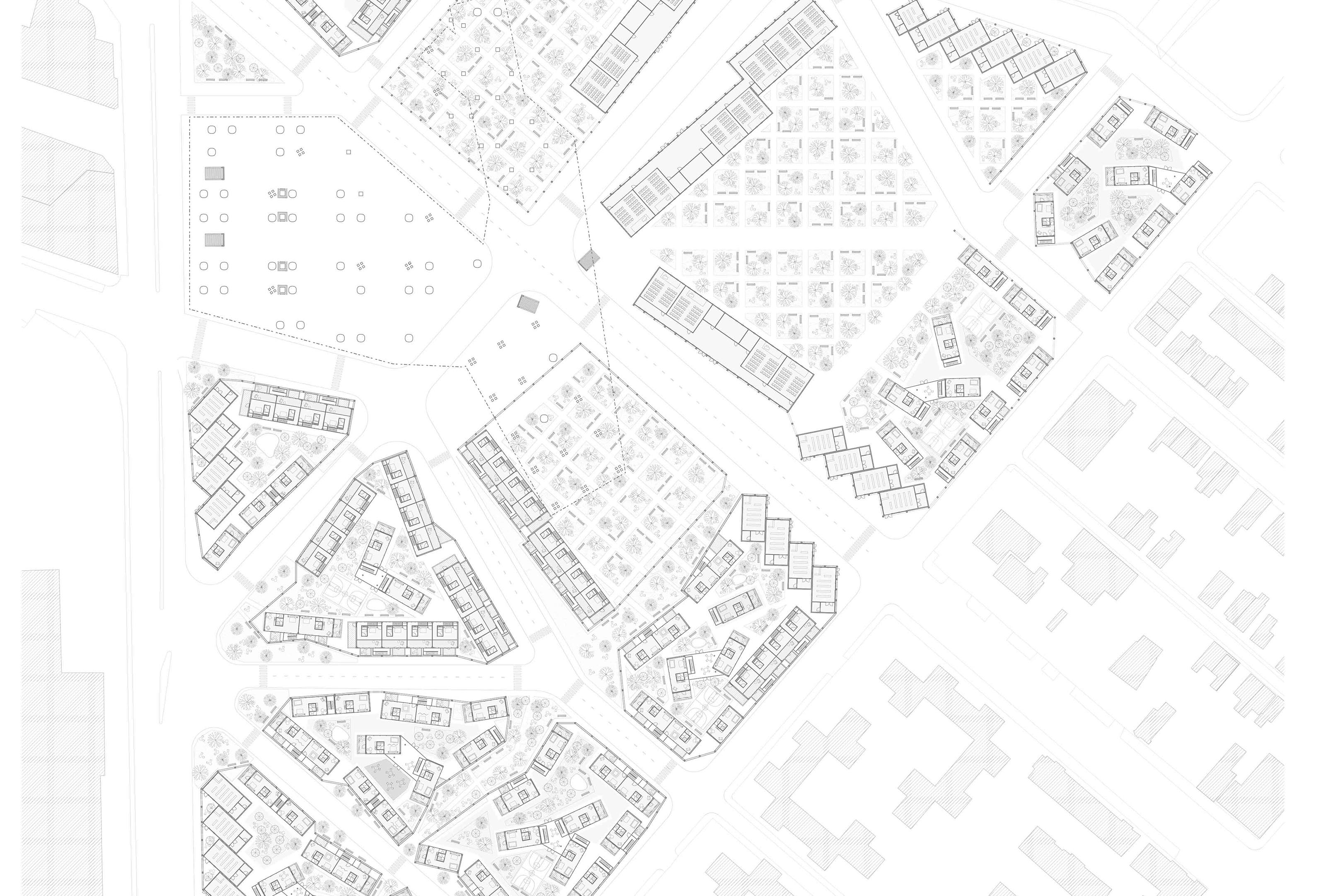 Blocks vs Grid | A Master Plan for South Boston by Stanislas Chaillou ...