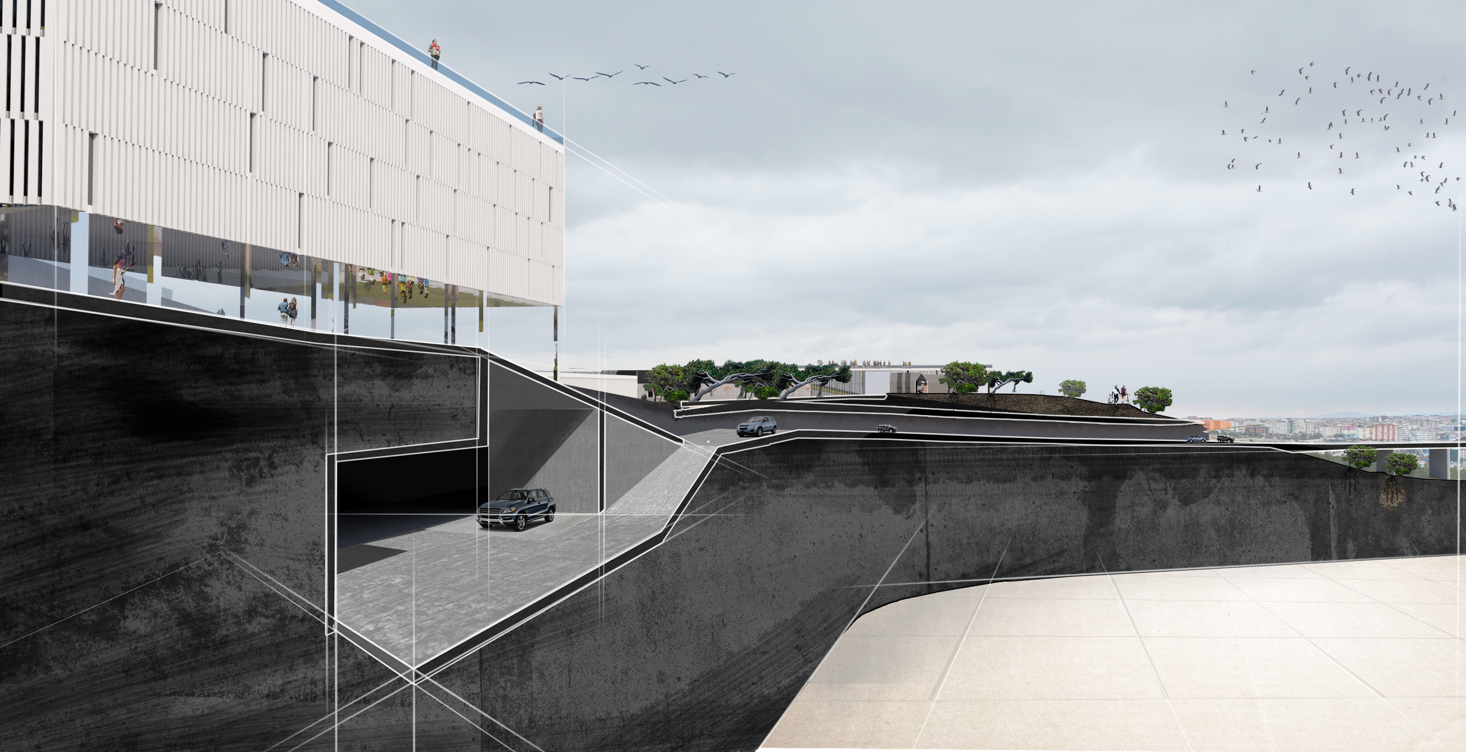 THE NATURAL GEOMETRY PARK by A61 Architects - Architizer