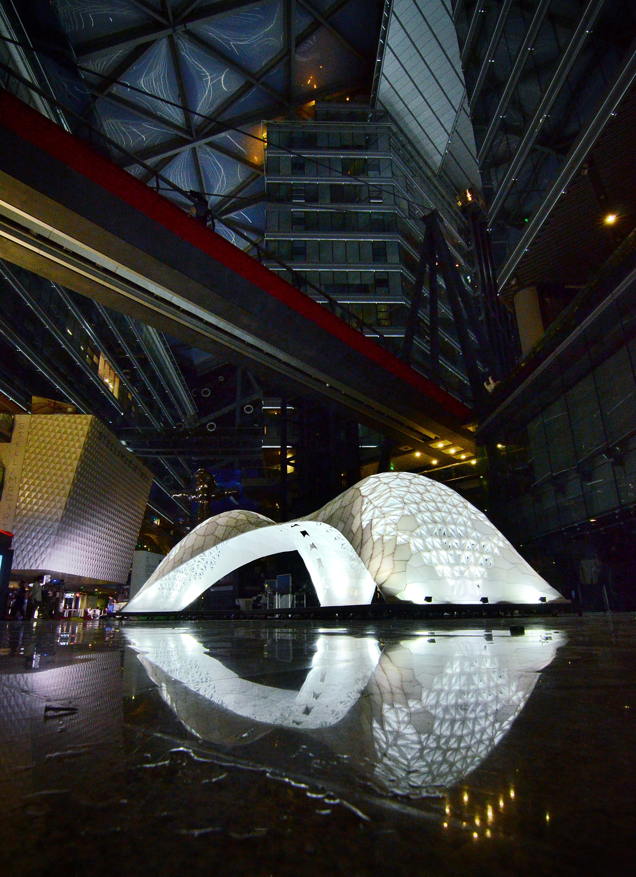 Vulcan - 3D Printed Pavilion by Archi-Solution Workshop (ASW) - Architizer