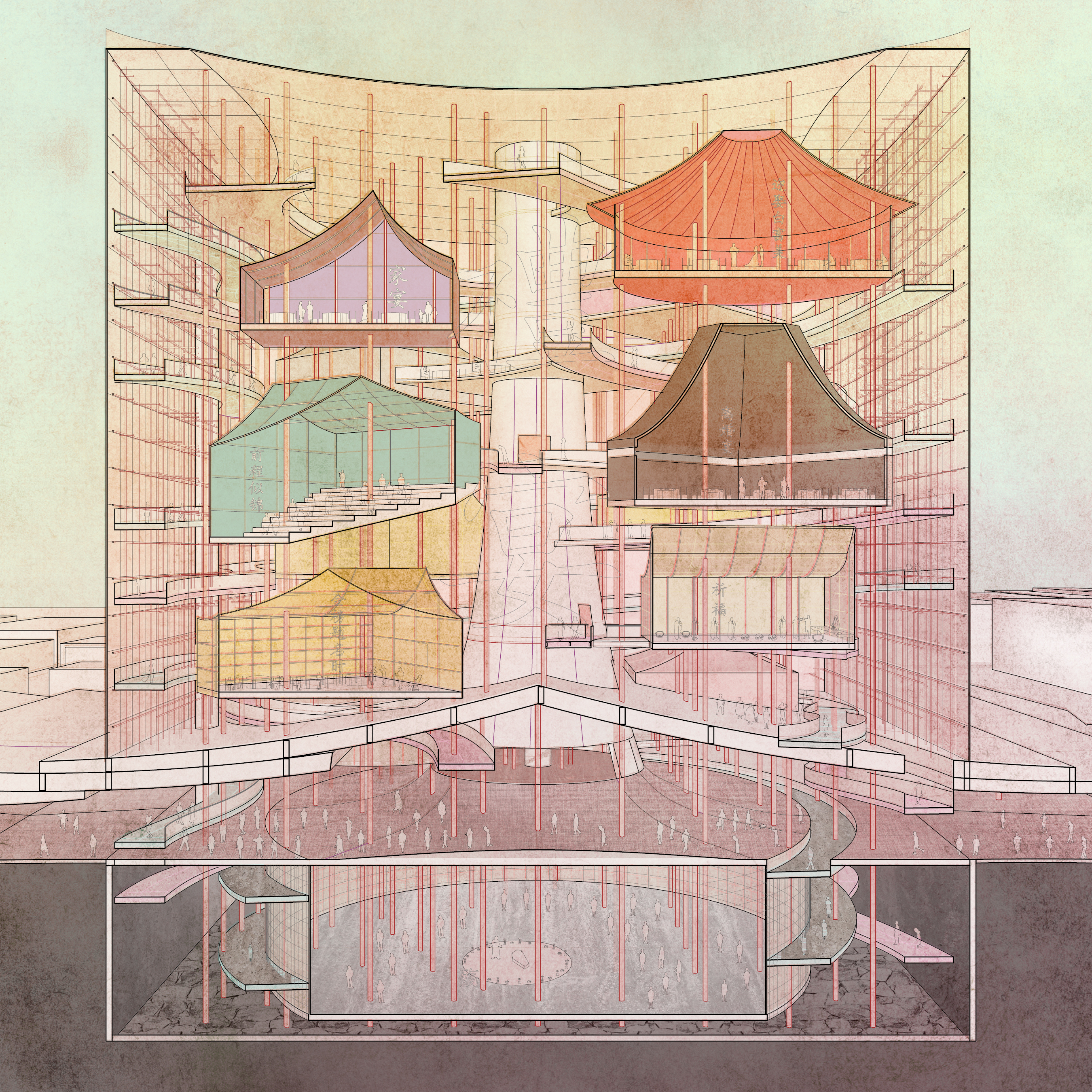 The hall by Ziwei Song - Architizer