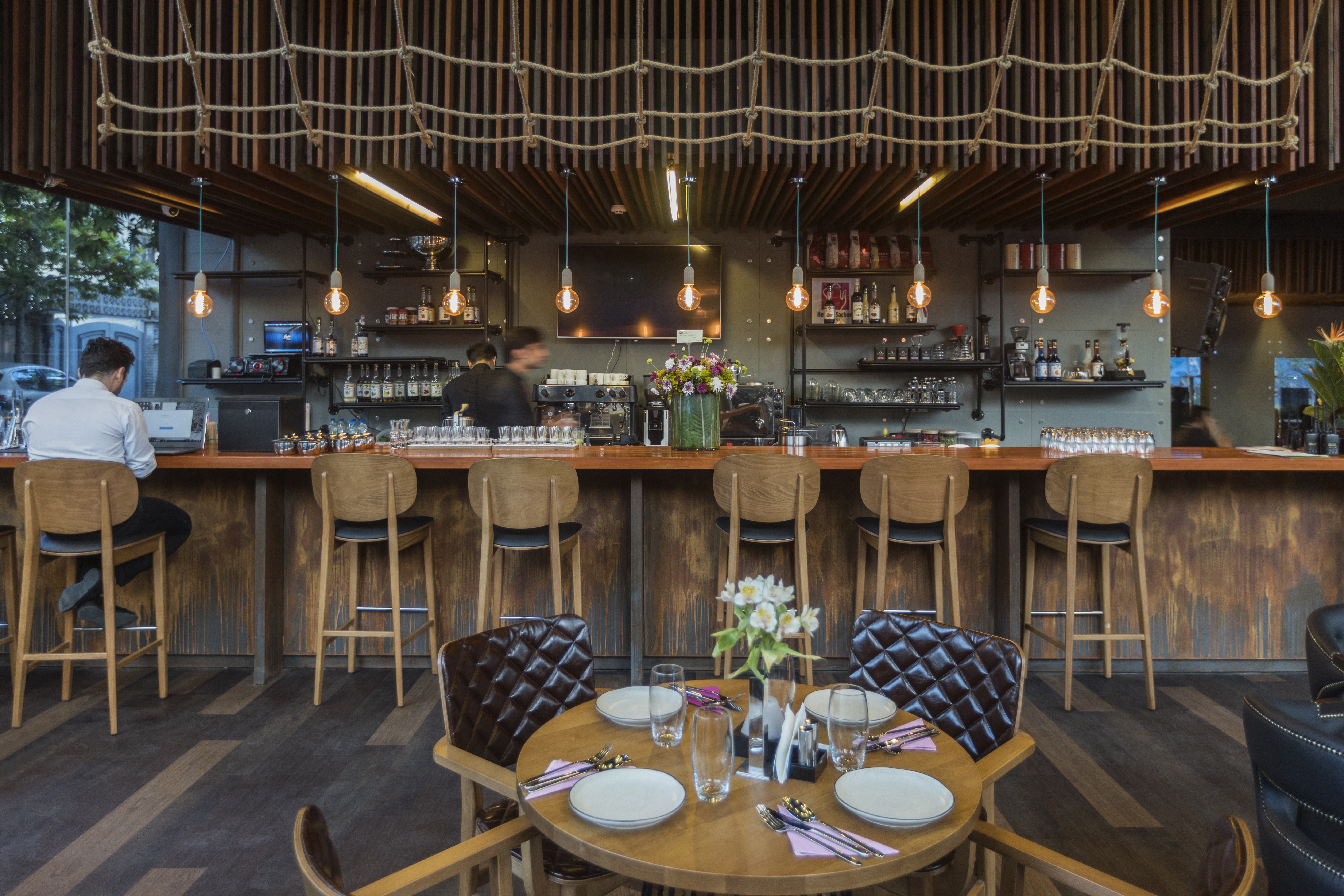 Captain Restaurant by ZarrinMoayery Studio - Architizer