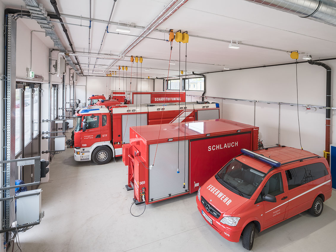 Fire station Wien Liesing by Söhne & Partner Architects - Architizer