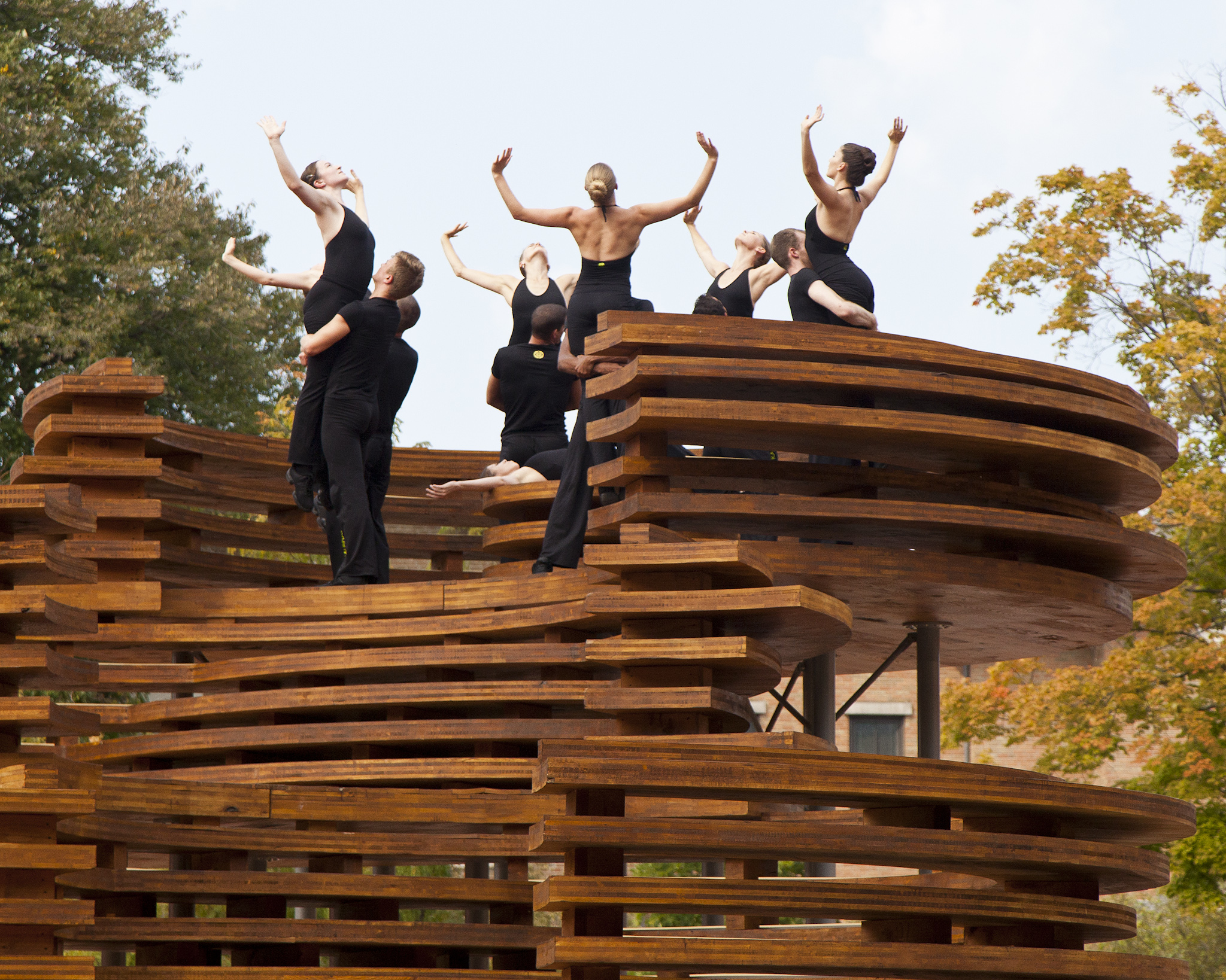 Conversation Plinth: Indiana Hardwood CLT project by ikd - Architizer