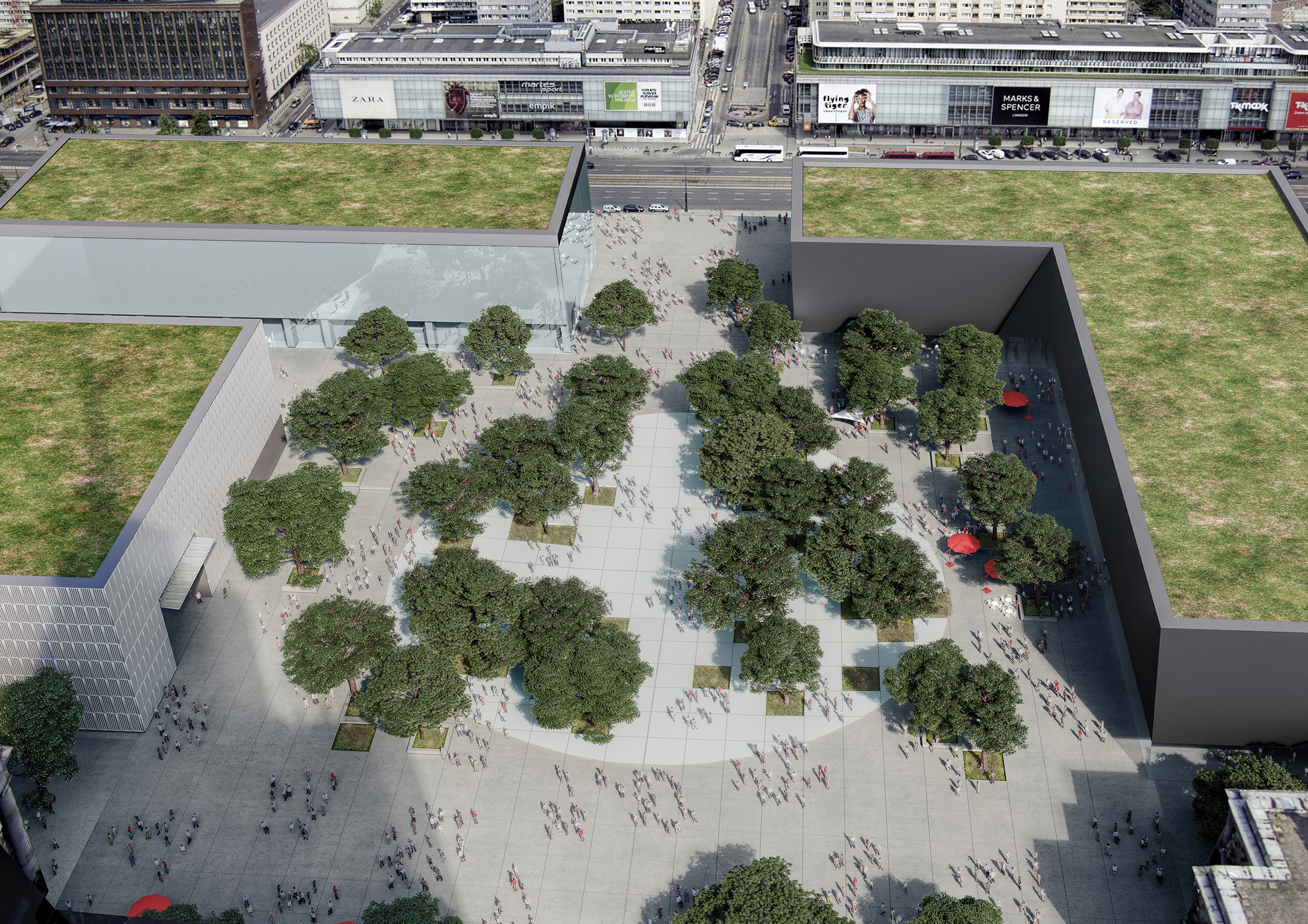 CENTRAL SQUARE WA-WA RENDERINGS by ELEMENT VISUALIZATIONS - Architizer