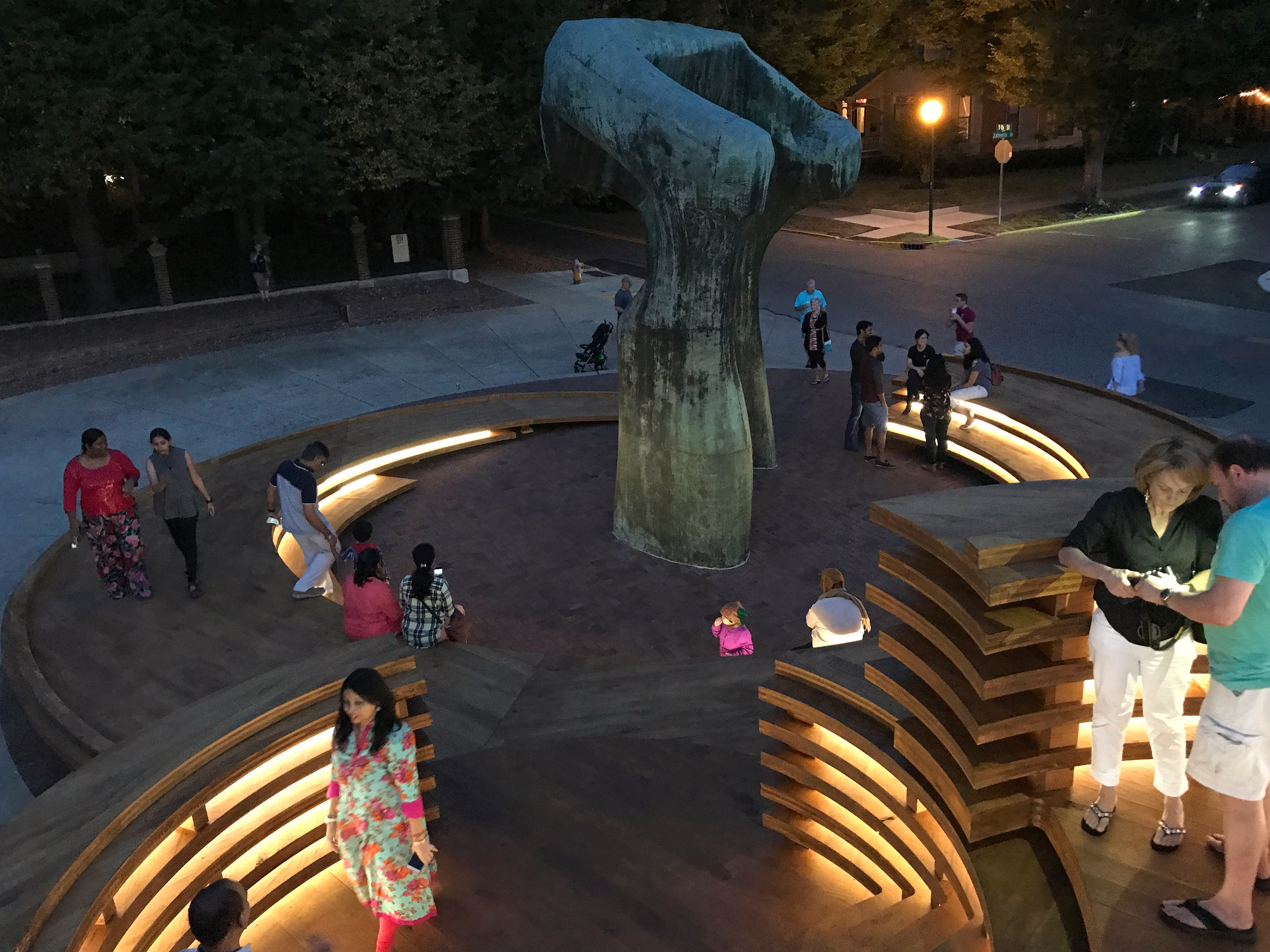 Conversation Plinth: Indiana Hardwood CLT project by ikd - Architizer