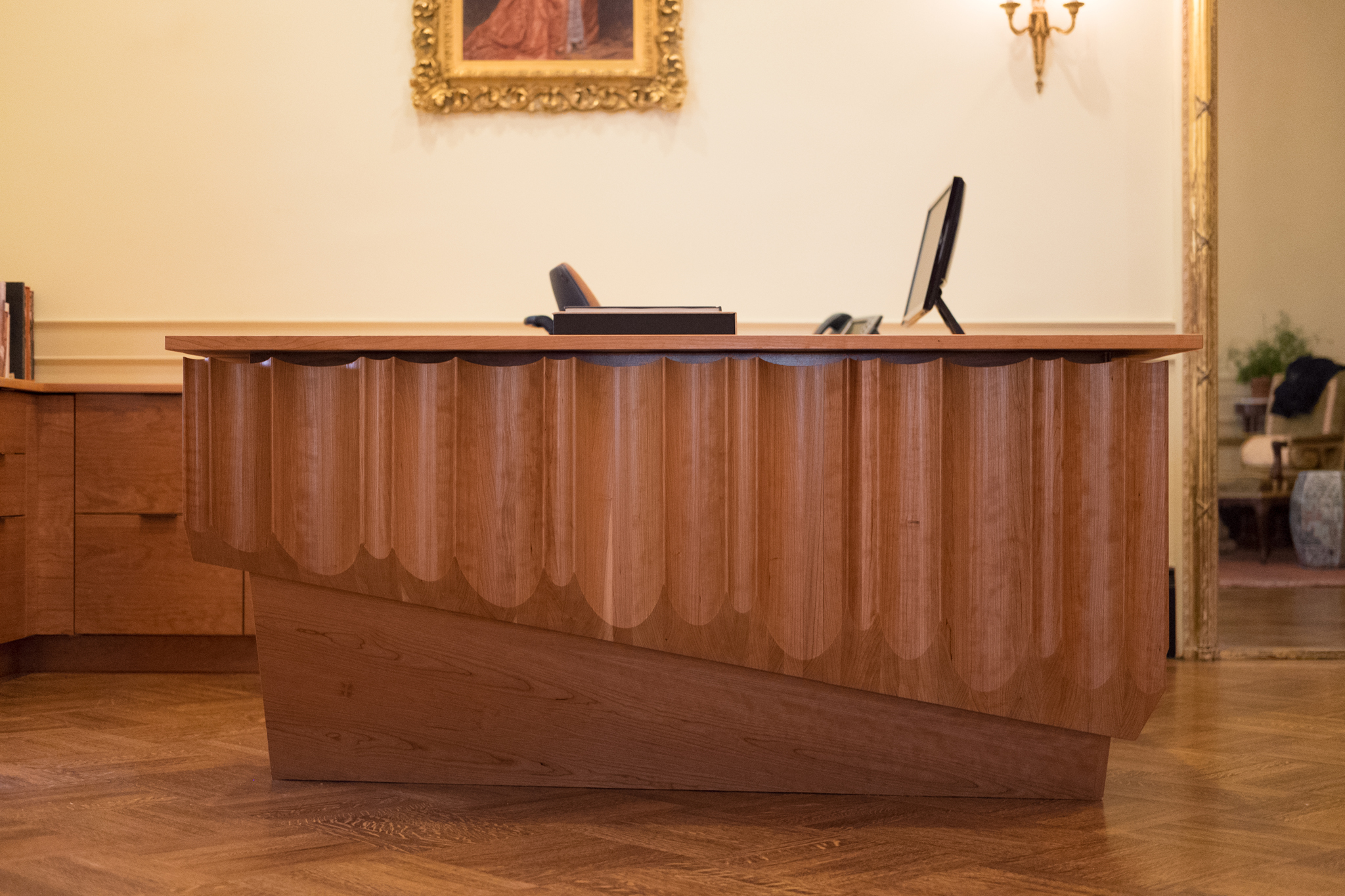 Conversation Plinth: Indiana Hardwood CLT project by ikd - Architizer