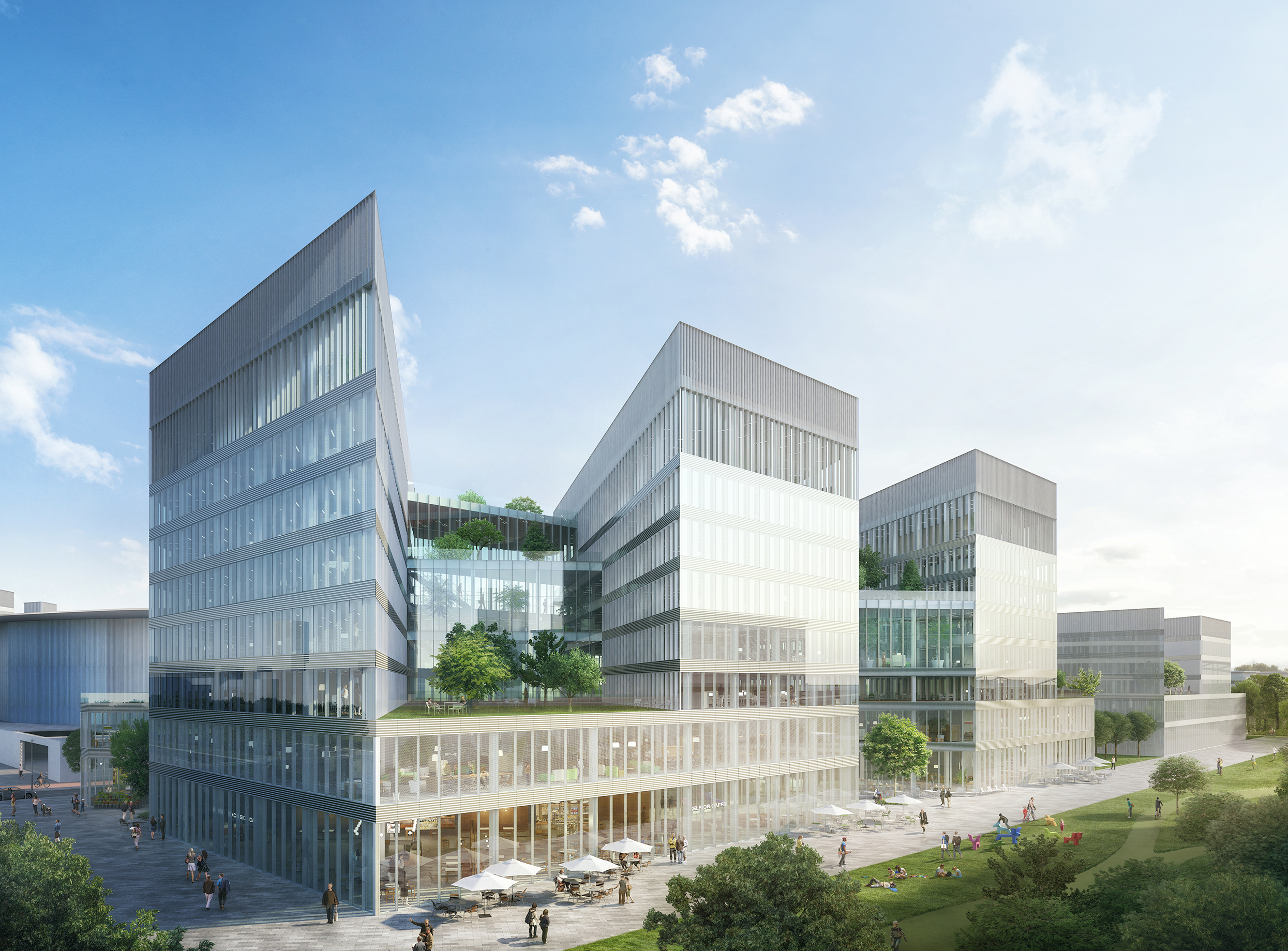 Extension of the WHO headquarter - Architizer