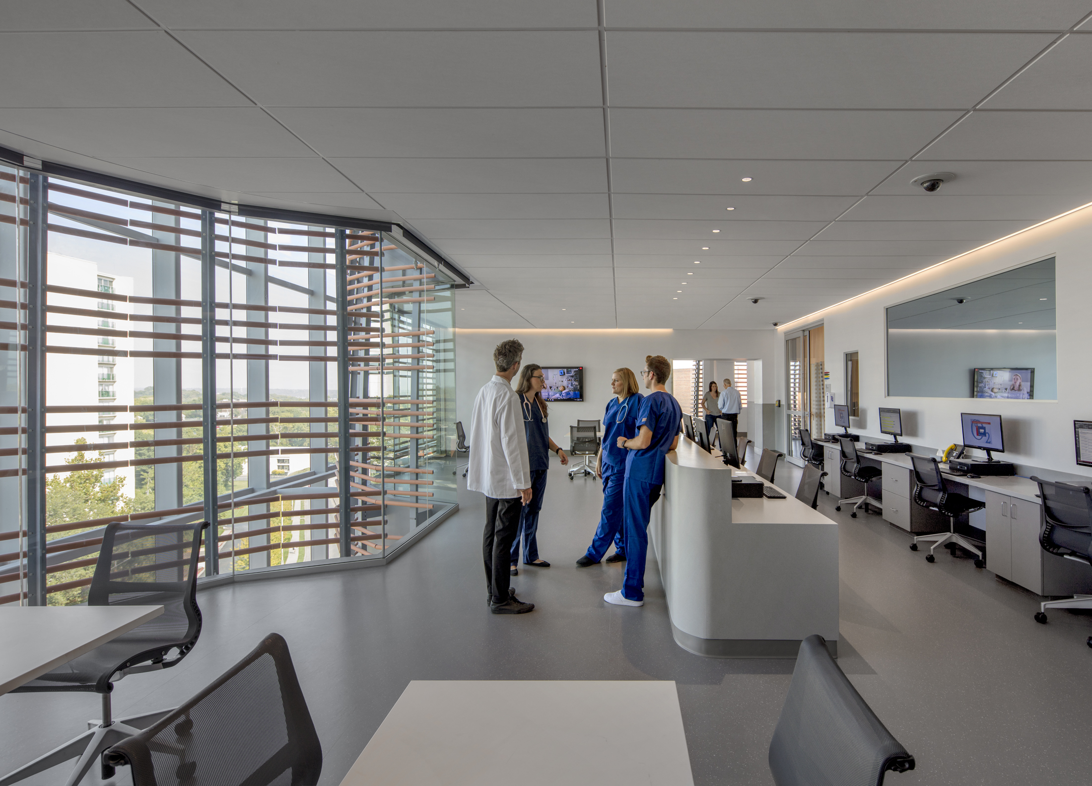 University of Kansas Medical Center, Health Education Building by Helix ...