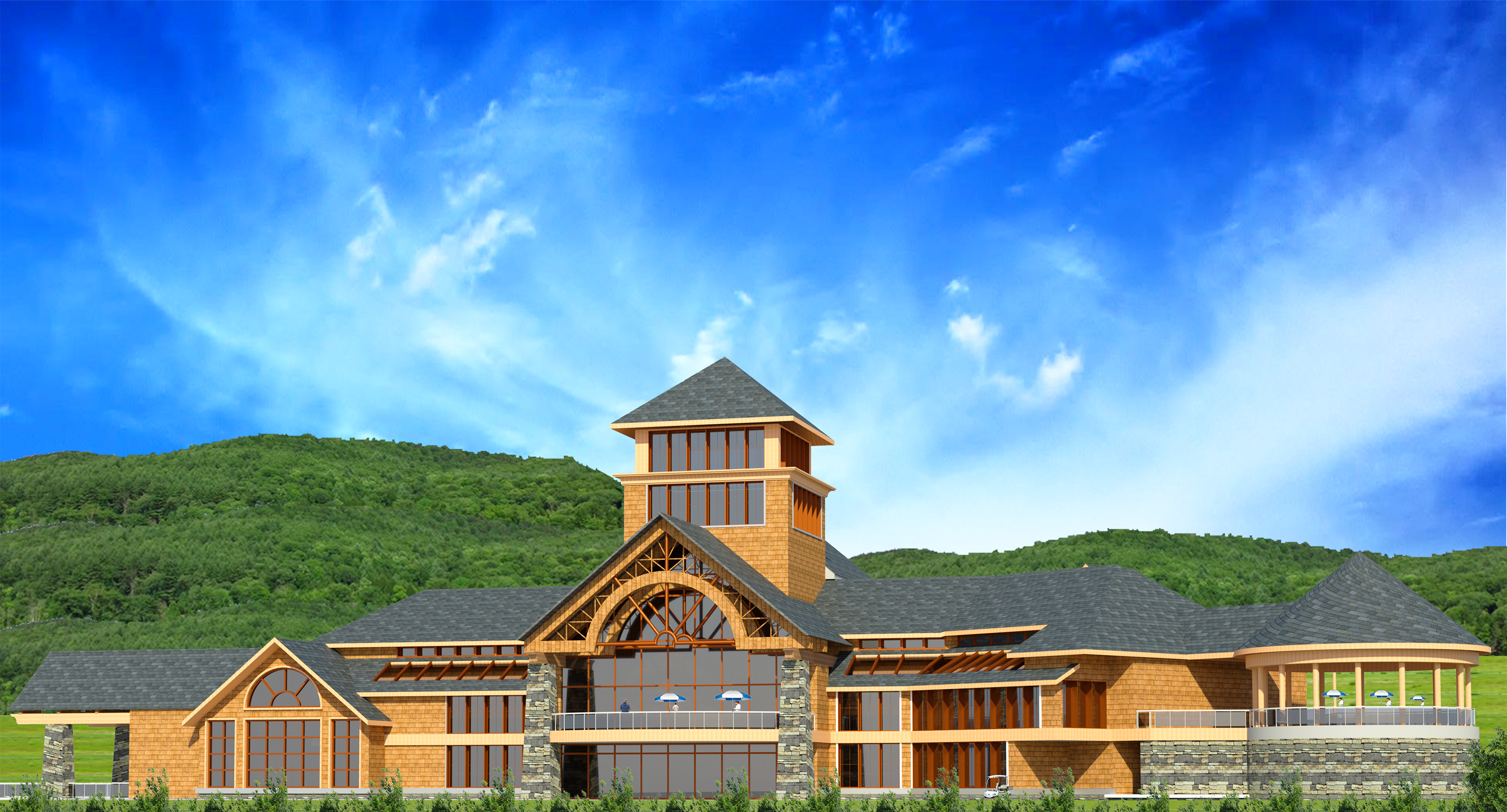 New Golf Clubhouse by Charles J Nafie Architecture + Design - Architizer