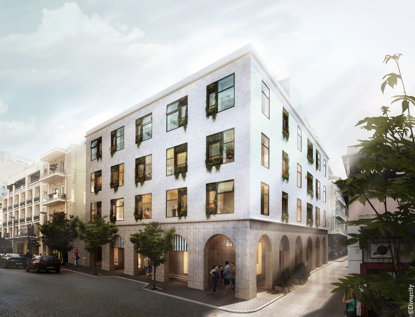 One Athens Apartment Building by Divercity Architects - Architizer
